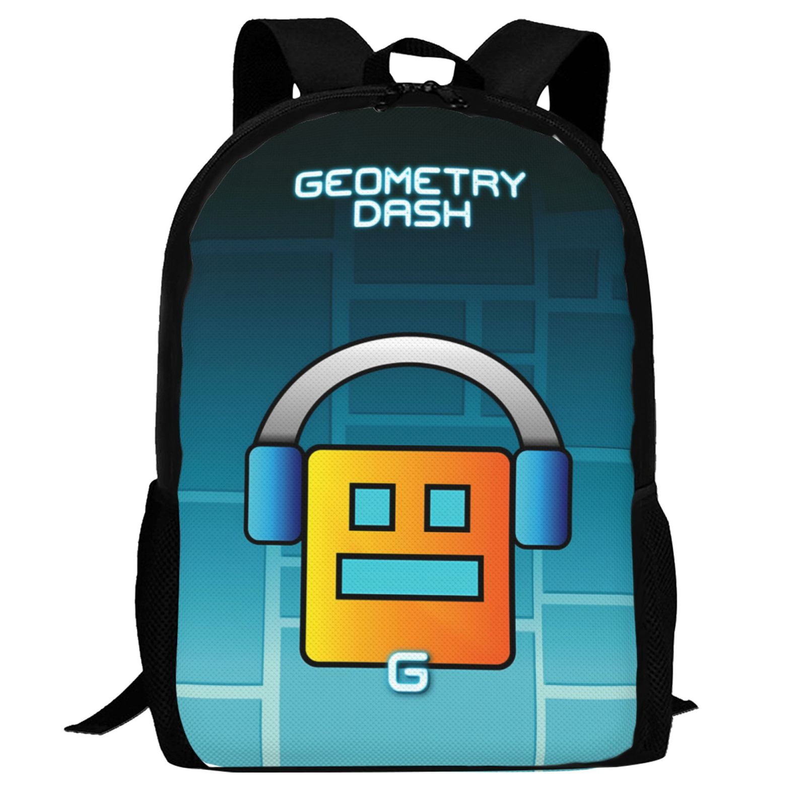 Geometry Dash Backpack,3d Print Laptop Backpack Lightweight Casual ...
