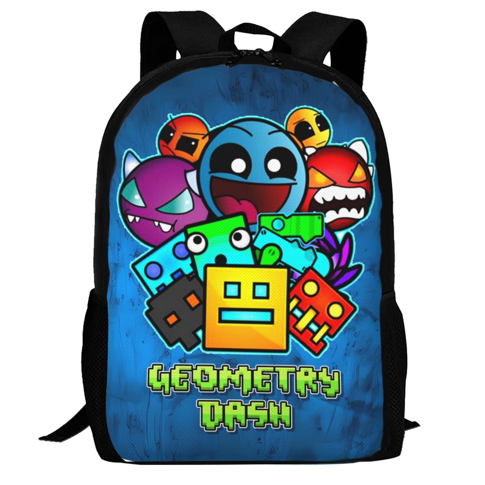 Geometry Dash Backpack,3d Print Laptop Backpack Lightweight Casual ...
