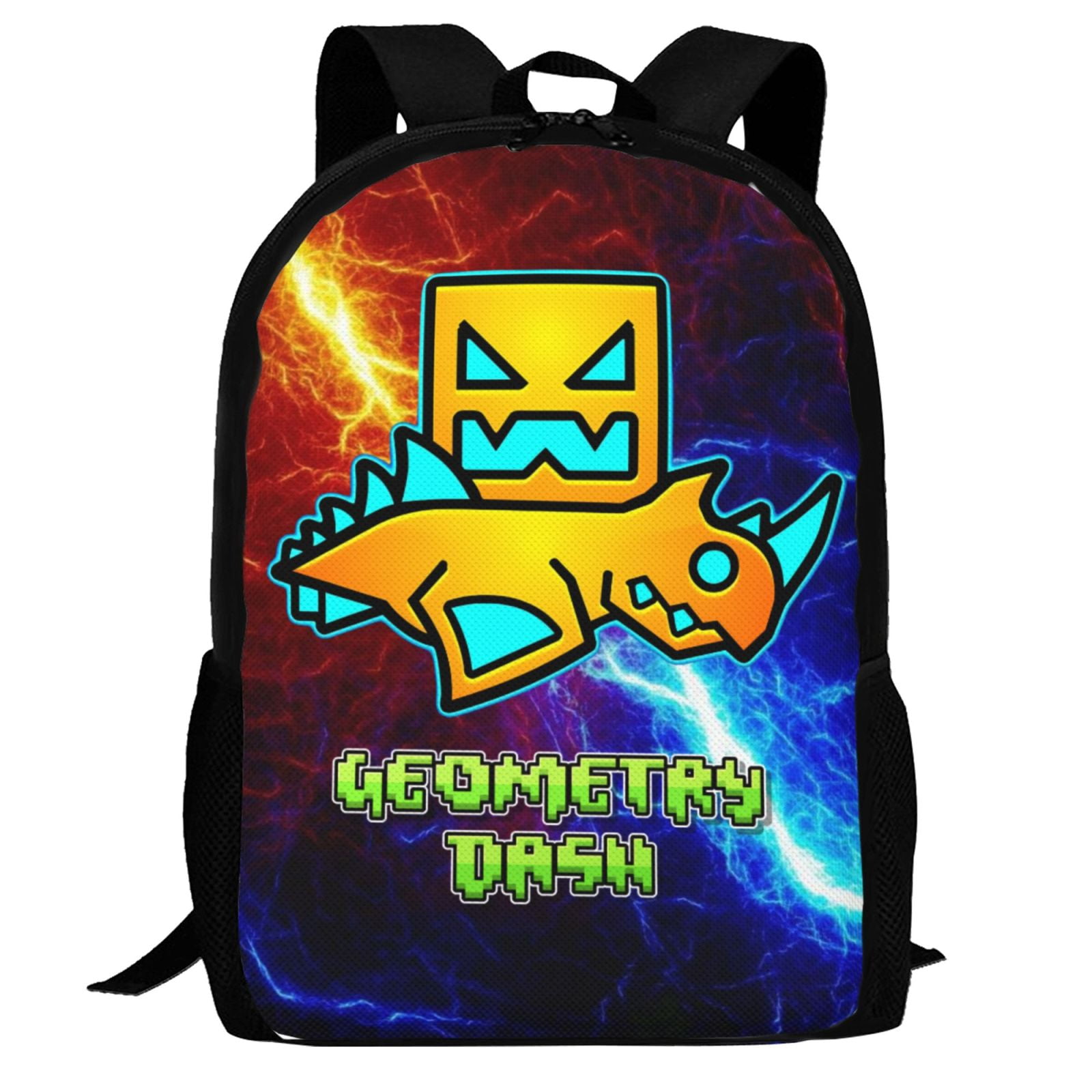 Geometry Dash Backpack,3d Print Laptop Backpack Lightweight Casual ...