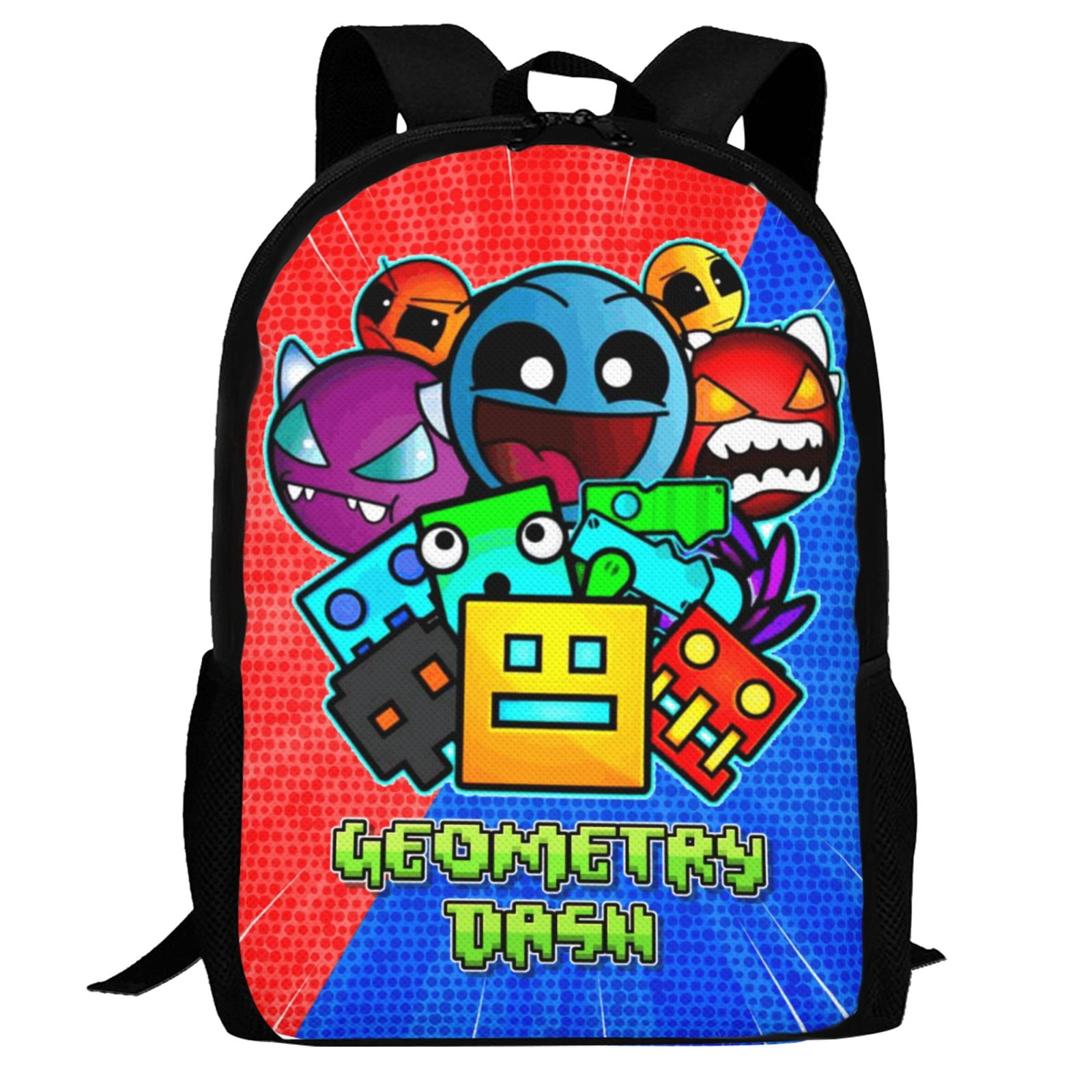 Geometry Dash Backpack,3d Print Laptop Backpack Lightweight Casual ...