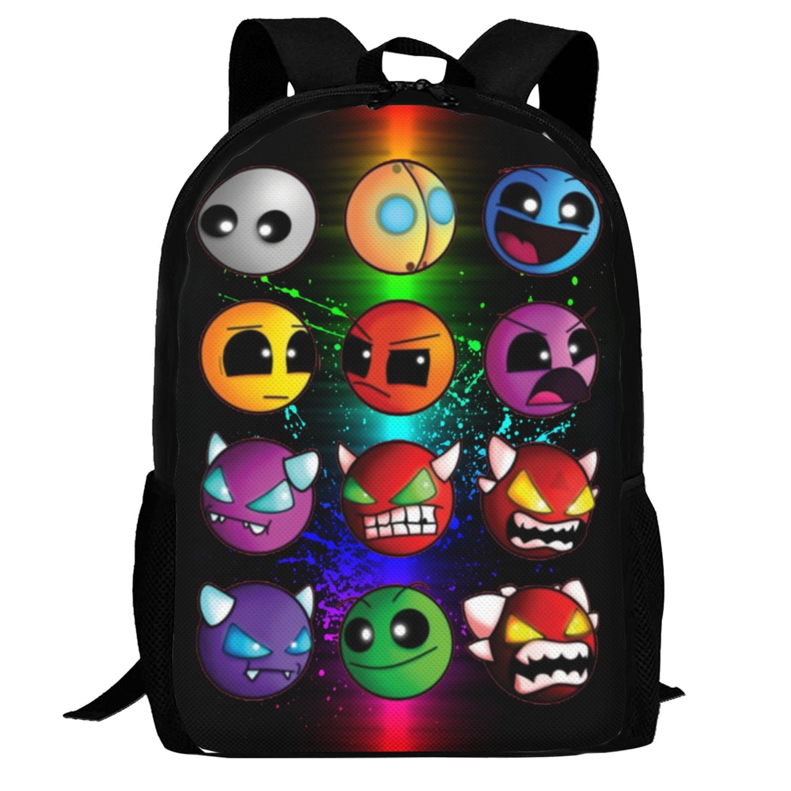 Geometry Dash Backpack,3d Print Laptop Backpack Lightweight Casual ...