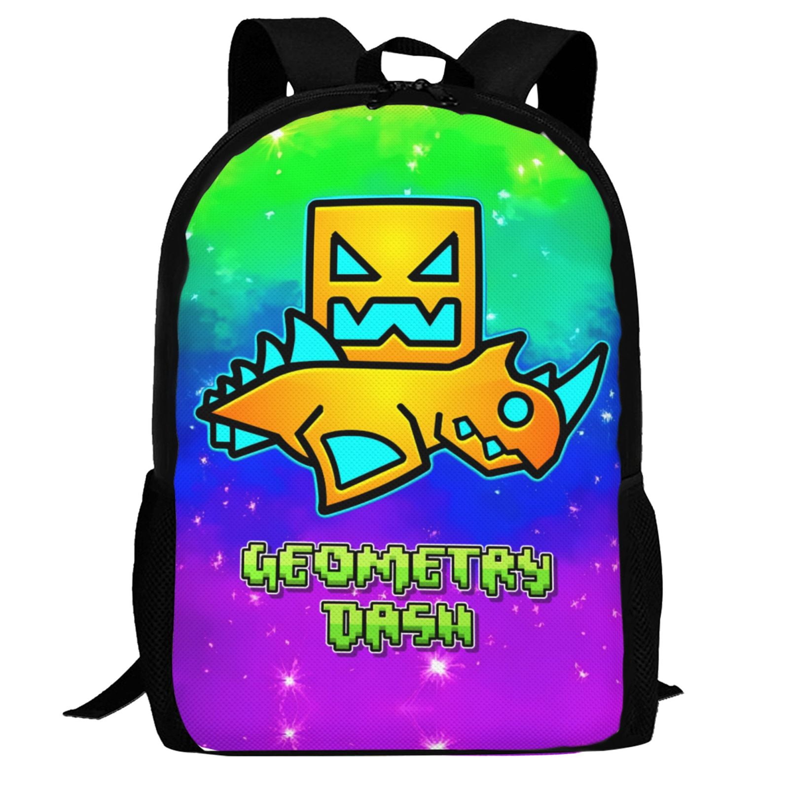 Geometry Dash Backpack,3d Print Laptop Backpack Lightweight Casual ...
