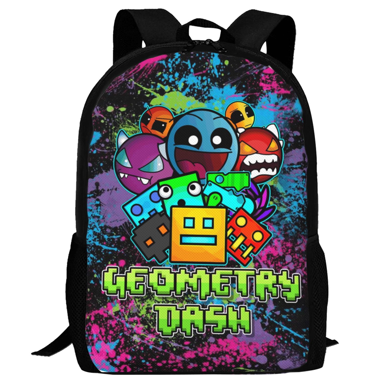 Geometry Dash Backpack,3d Print Laptop Backpack Lightweight Casual ...