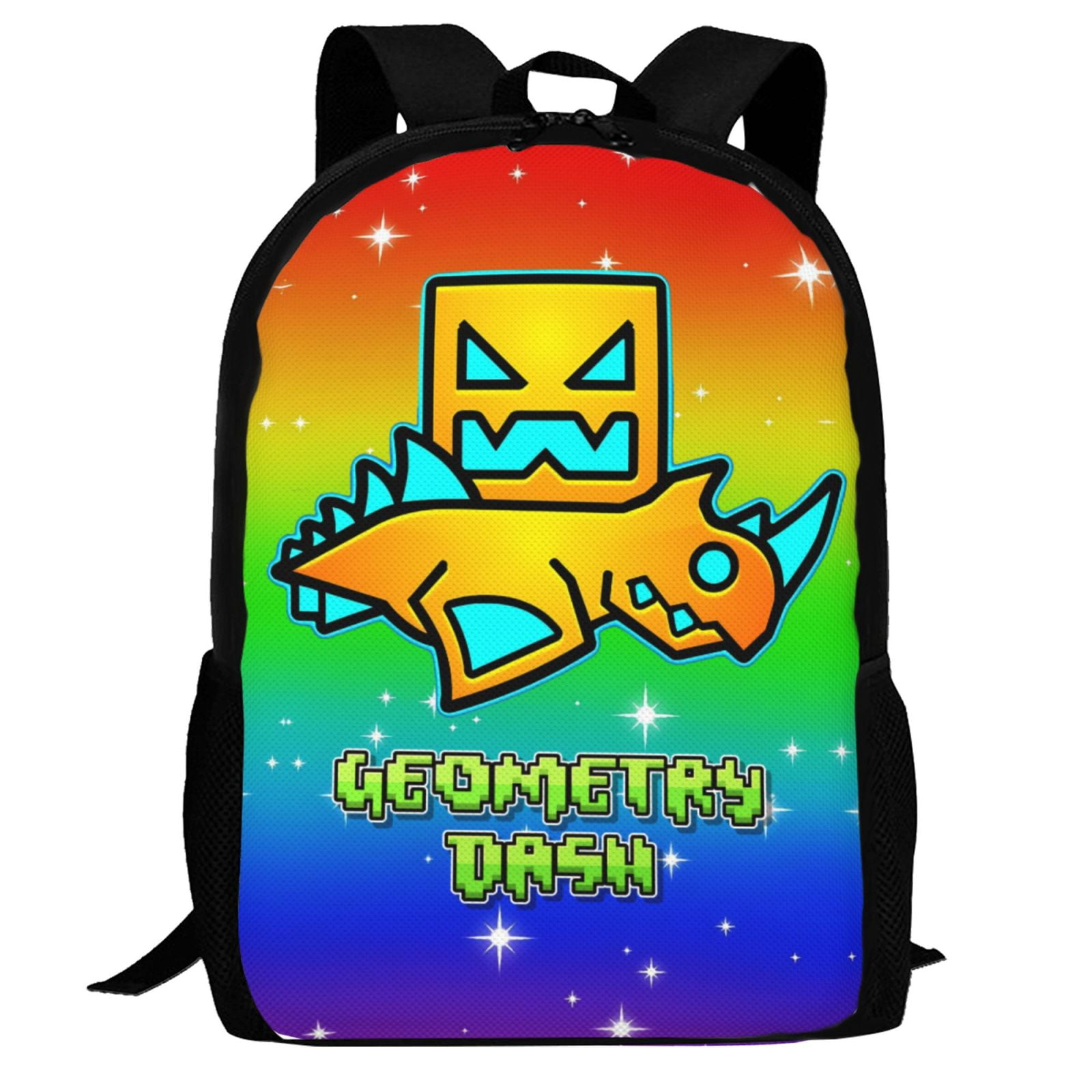 Geometry Dash Backpack,3d Print Laptop Backpack Lightweight Casual ...