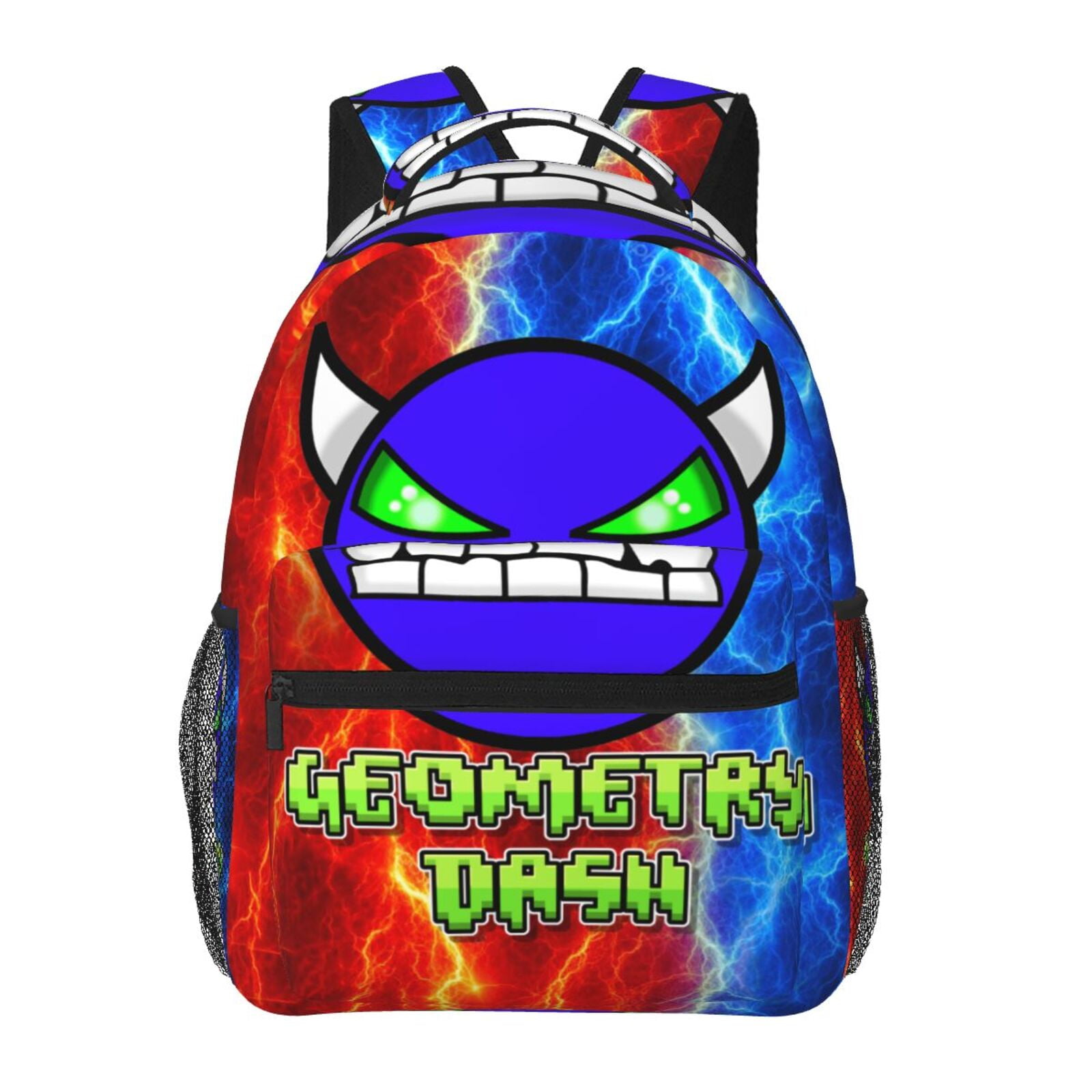Geometry Dash Backpack College Bag Lightweight Bookbag Casual Daypack ...