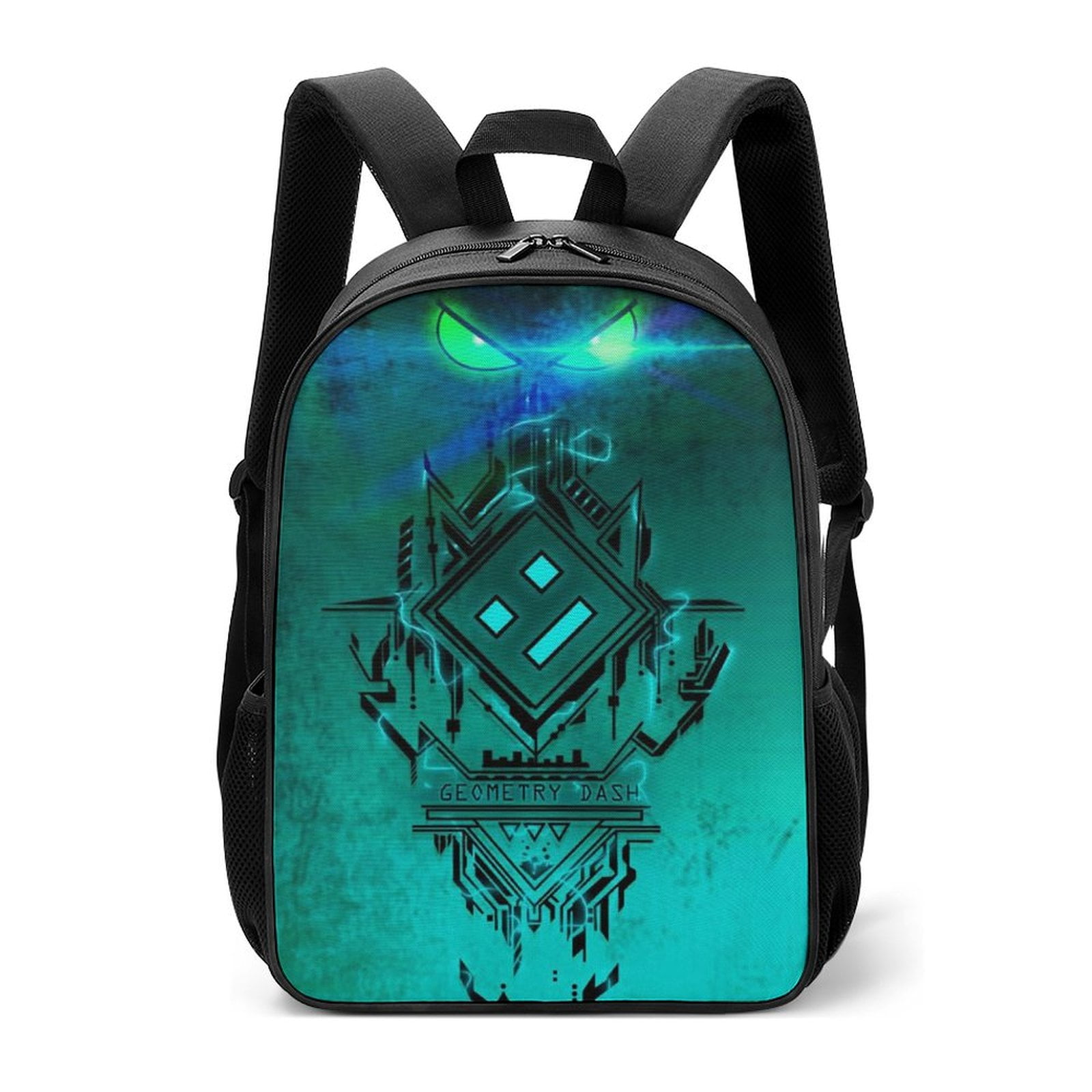 Geometry Dash Backpack Daypack Multipurpose School Bag Student Bookbag ...