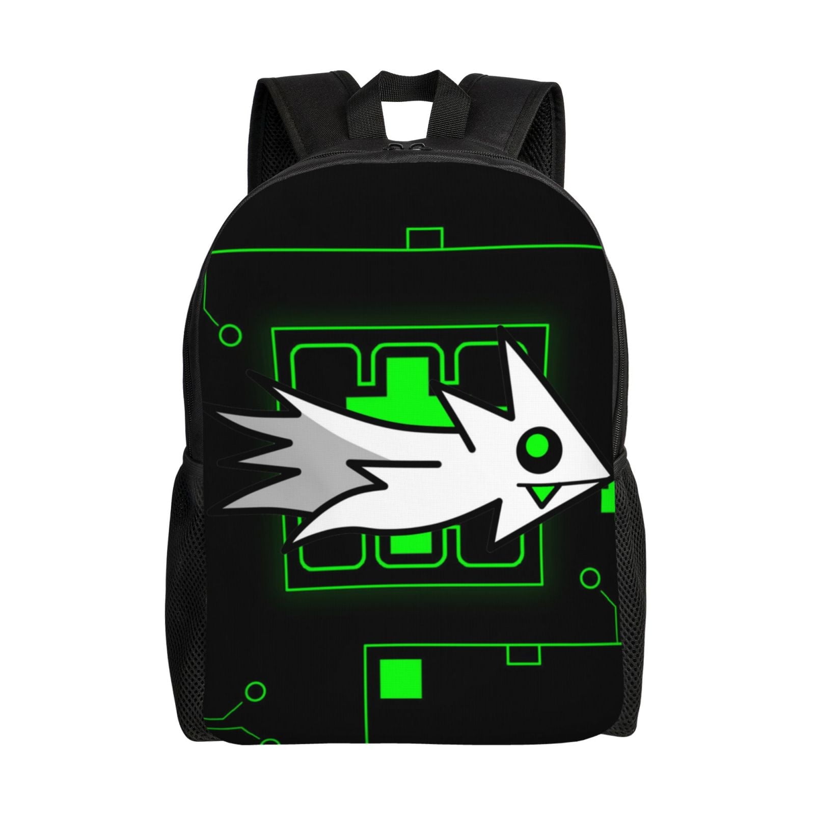 Geometry Dash Backpacks 16.5 - Inch Cartoon Cute Lightweight Double ...