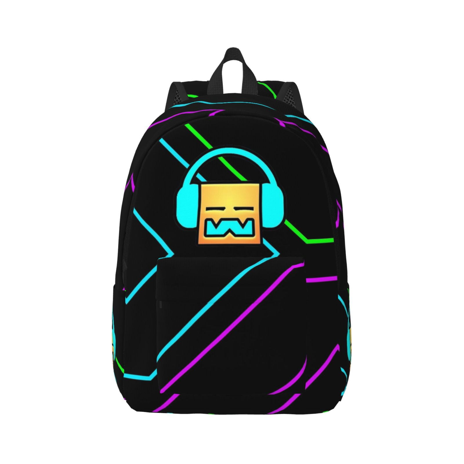Geometry Dash Backpacks Backpack Single Compartment Backpack Large ...