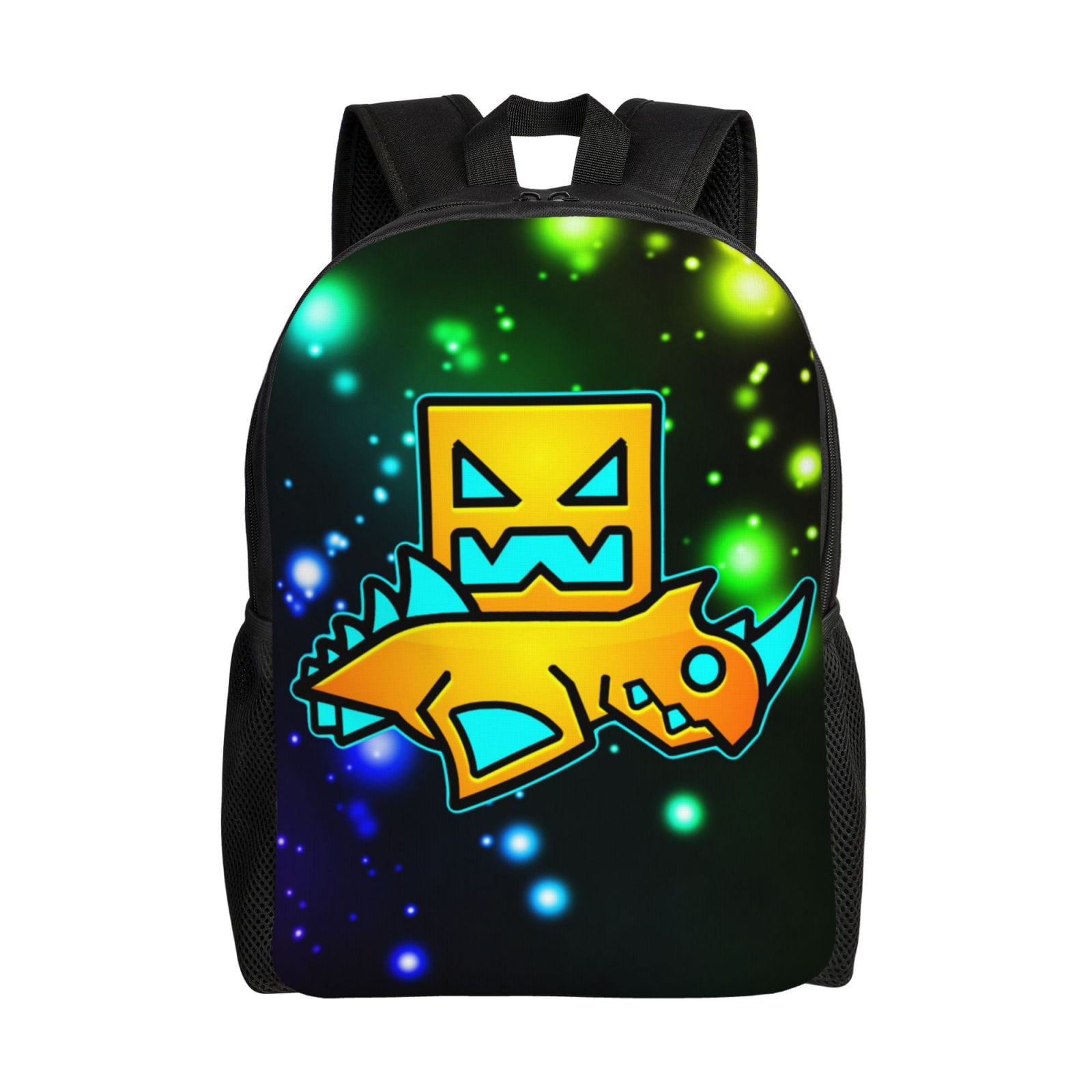 Geometry Dash Backpacks Casual Daypacks Student Book Bag Printing ...