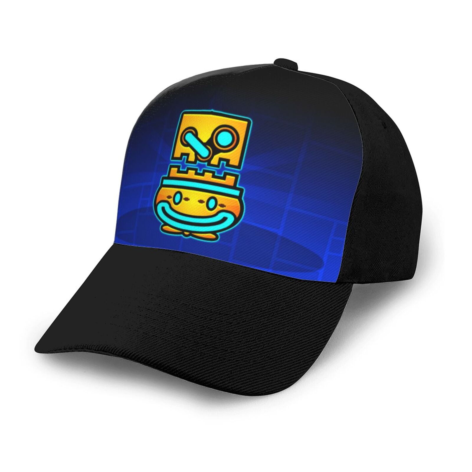 Geometry Dash Baseball Cap Low Profile Adjustable Golf Dad Hat Trucker ...
