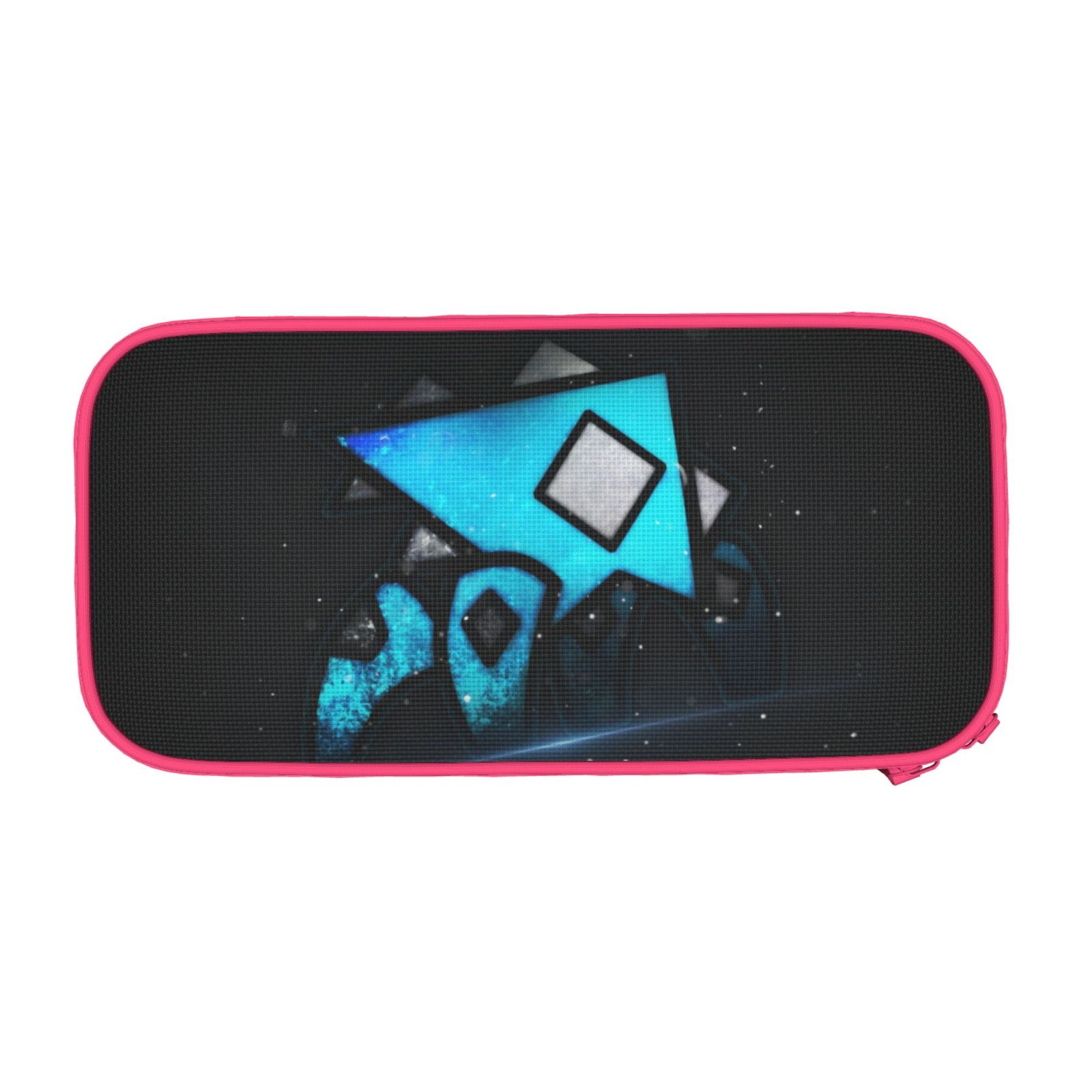 Geometry Dash Big Capacity Pencil Case, Aesthetic Pen Pouch Storage Bag ...