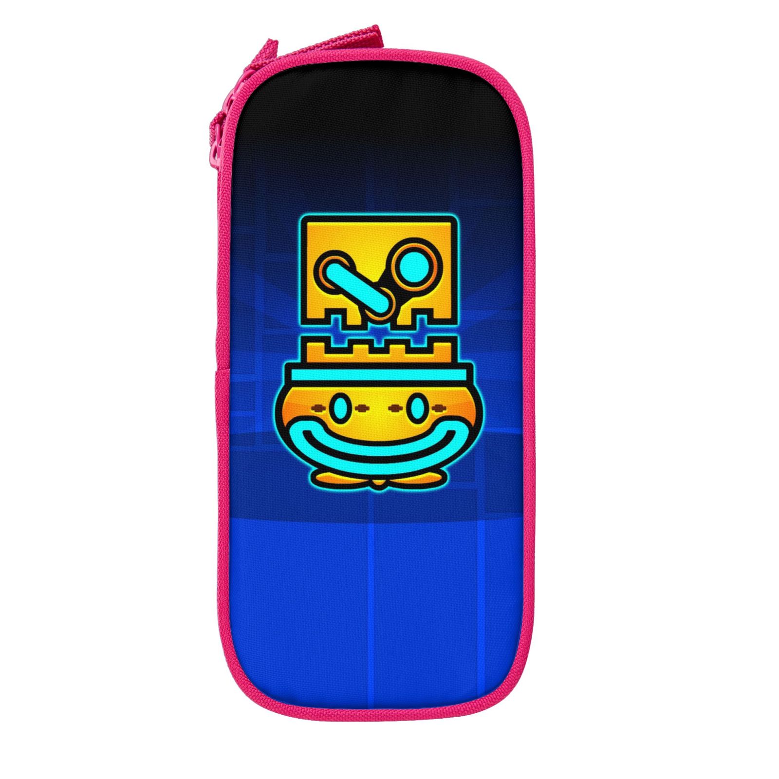 Geometry Dash Big Capacity Pencil Case, Aesthetic Pen Pouch Storage Bag ...