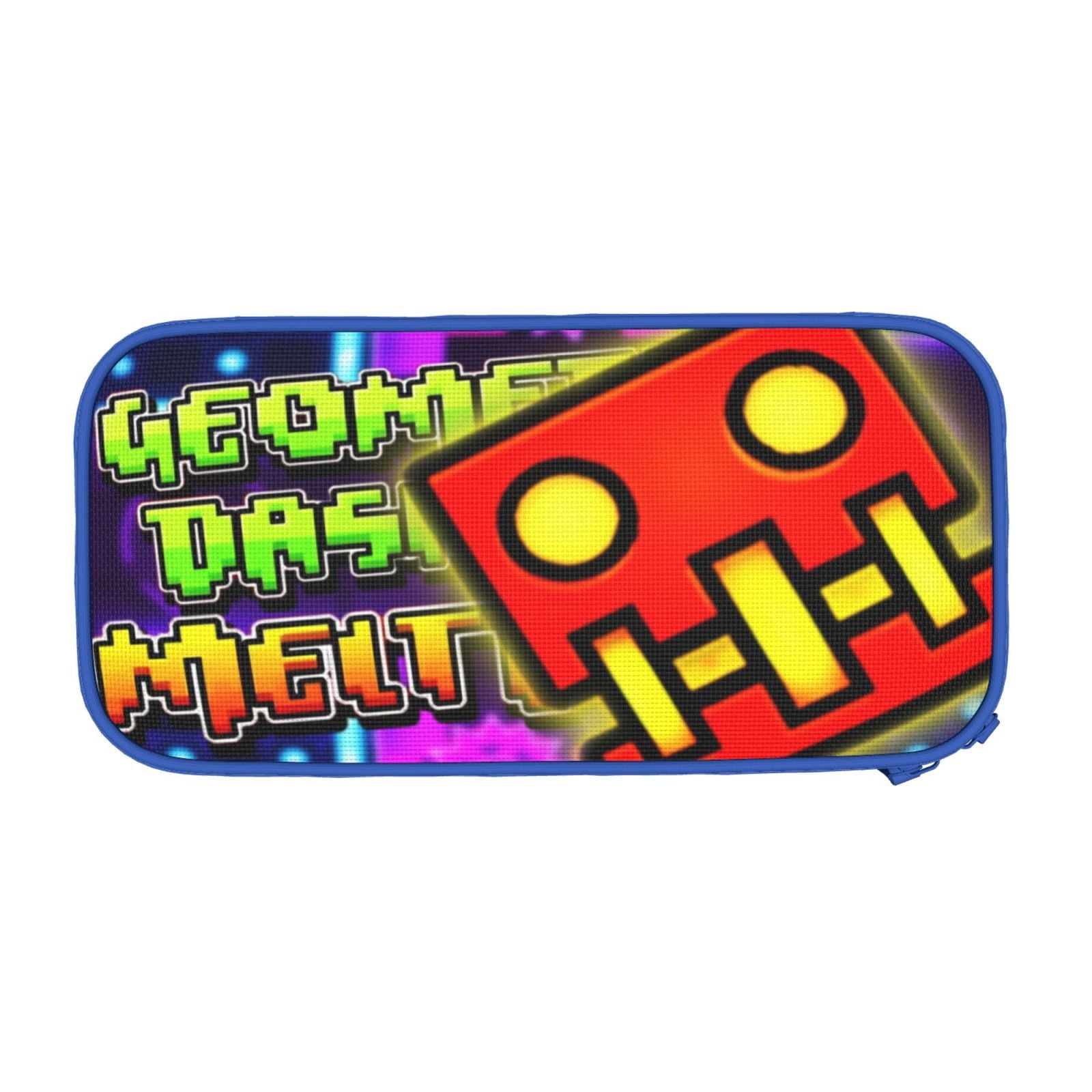 Geometry Dash Big Capacity Pencil Case, Aesthetic Pen Pouch Storage Bag ...