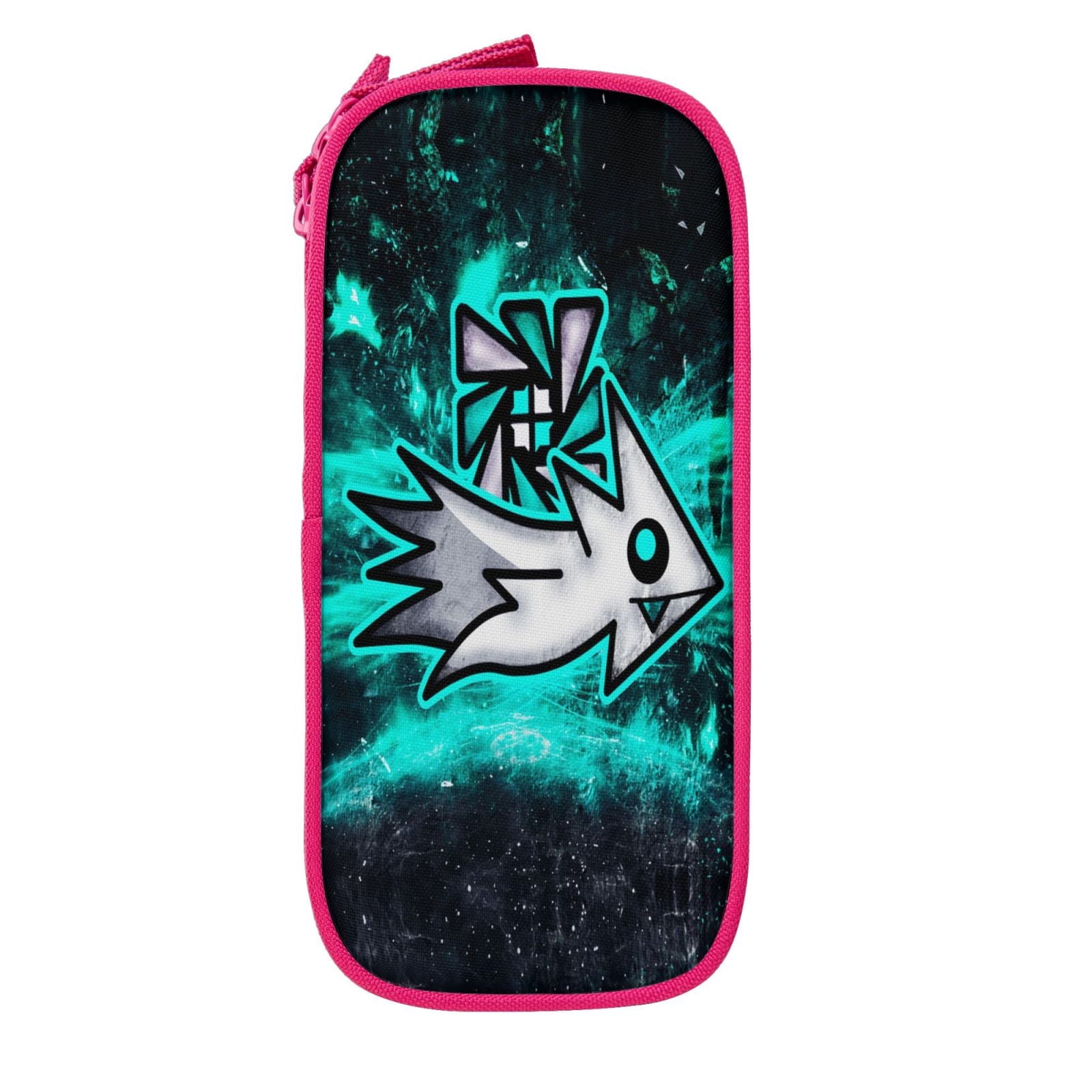 Geometry Dash Big Capacity Pencil Case, Aesthetic Pen Pouch Storage Bag ...