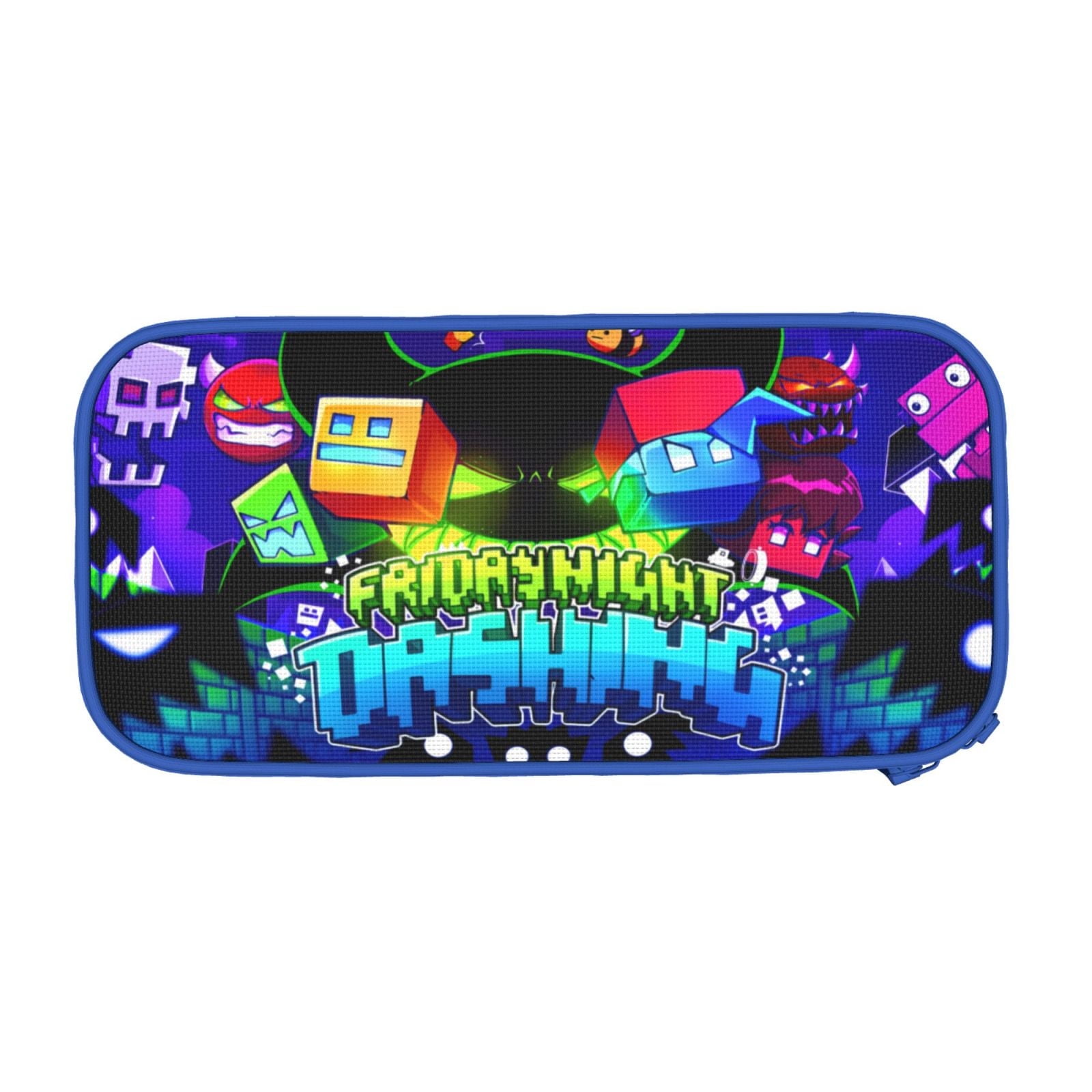 Geometry Dash Big Capacity Pencil Case, Aesthetic Pen Pouch Storage Bag ...
