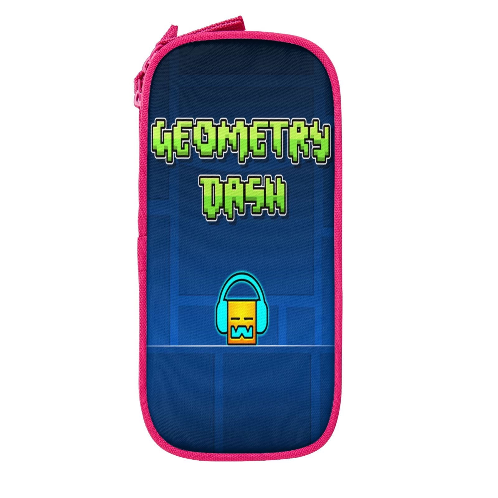 Geometry Dash Big Capacity Pencil Case, Aesthetic Pen Pouch Storage Bag ...