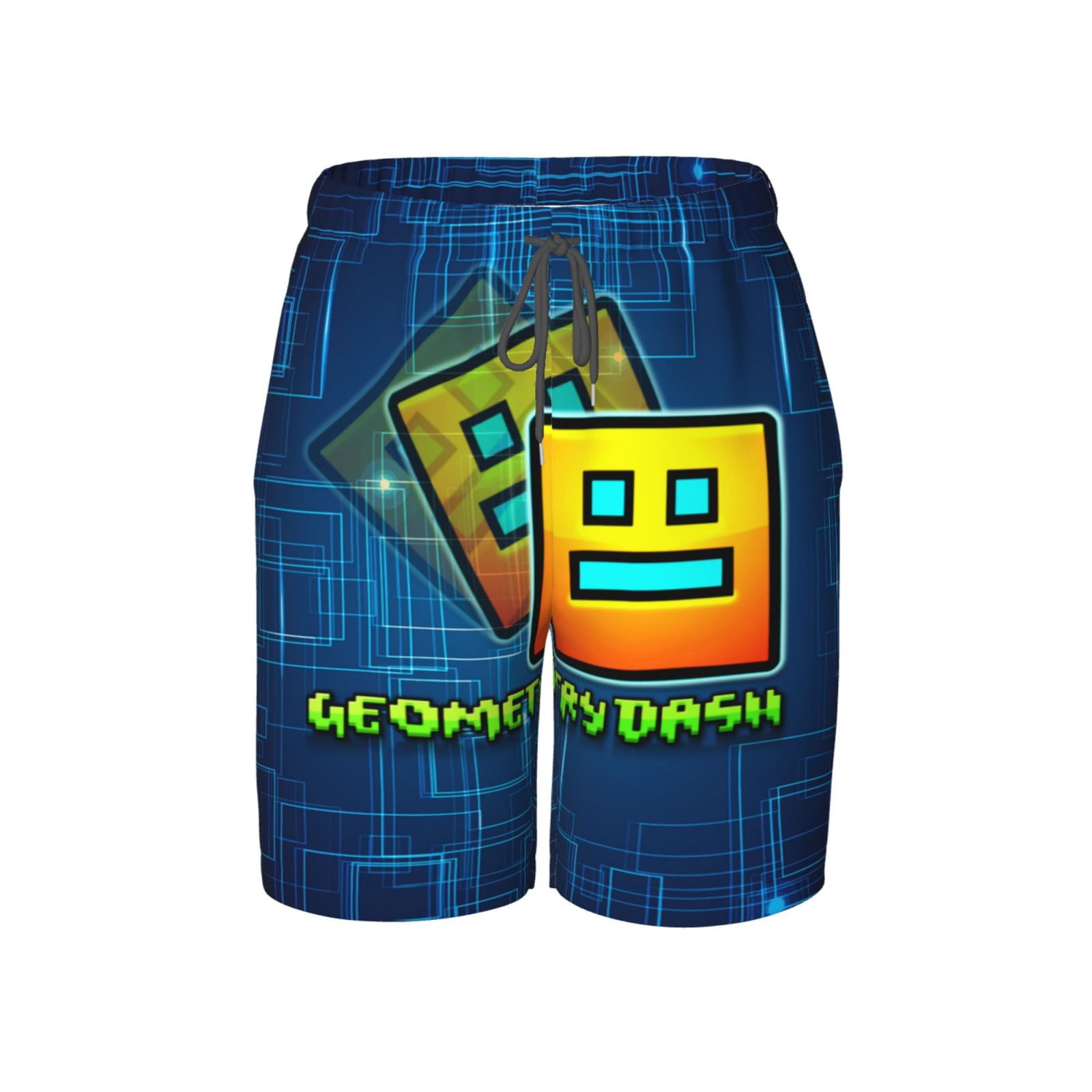 Geometry Dash Boys Swim Trunks Quick Dry Swim Shorts Kids Bathing Suits ...