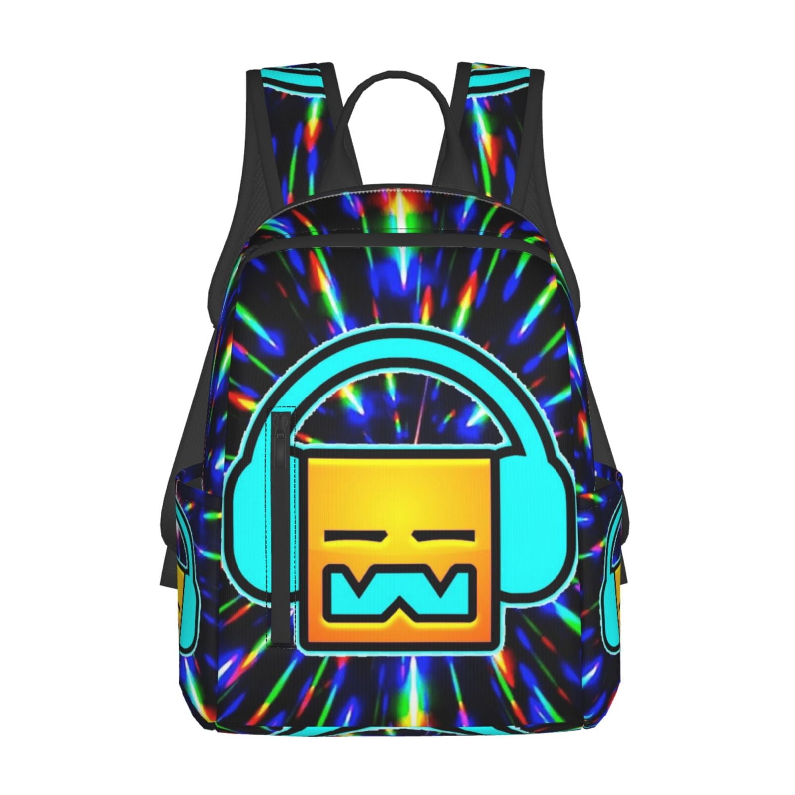 Geometry Dash Casual Daypack Student Satchel Lightweight Backpack ...
