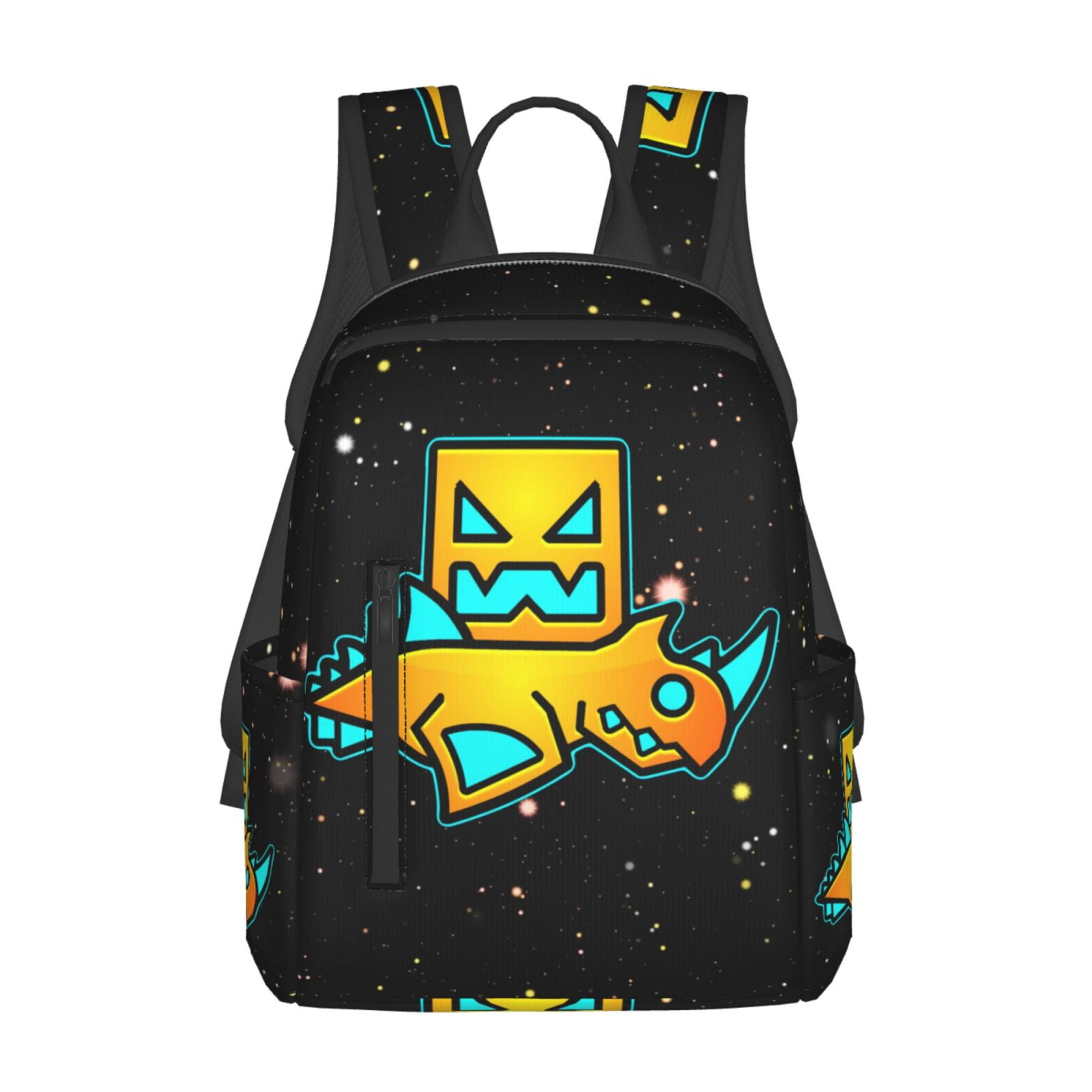 Geometry Dash Casual Daypack Student Satchel Lightweight Backpack ...