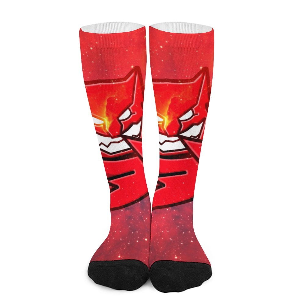 Geometry Dash Compression Socks Support Knee High Socks For Running ...