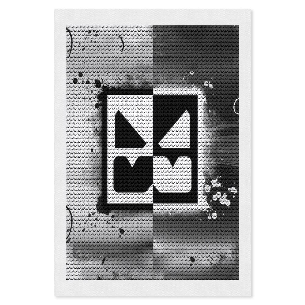 Geometry Dash Diamond Art Kits for Adults Kids,DIY 8D Round Full Drill ...