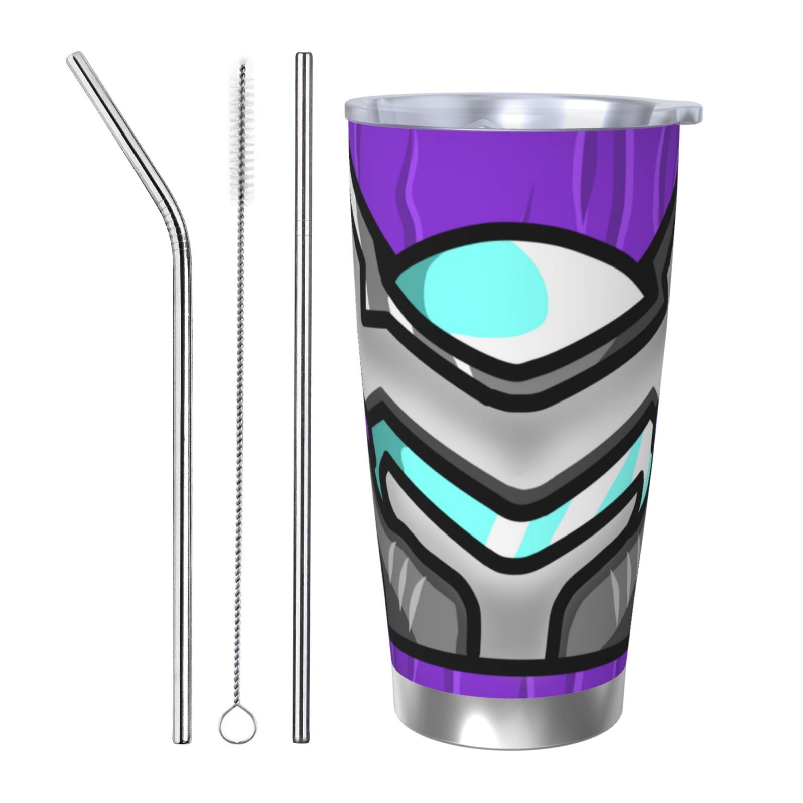 Geometry-Dash Double Walled Cars Speed Frenzy Insulated Tumbler Cup ...