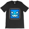 Geometry Dash Funny Video Game Icon Graphic Novelty Art Design - Best ...