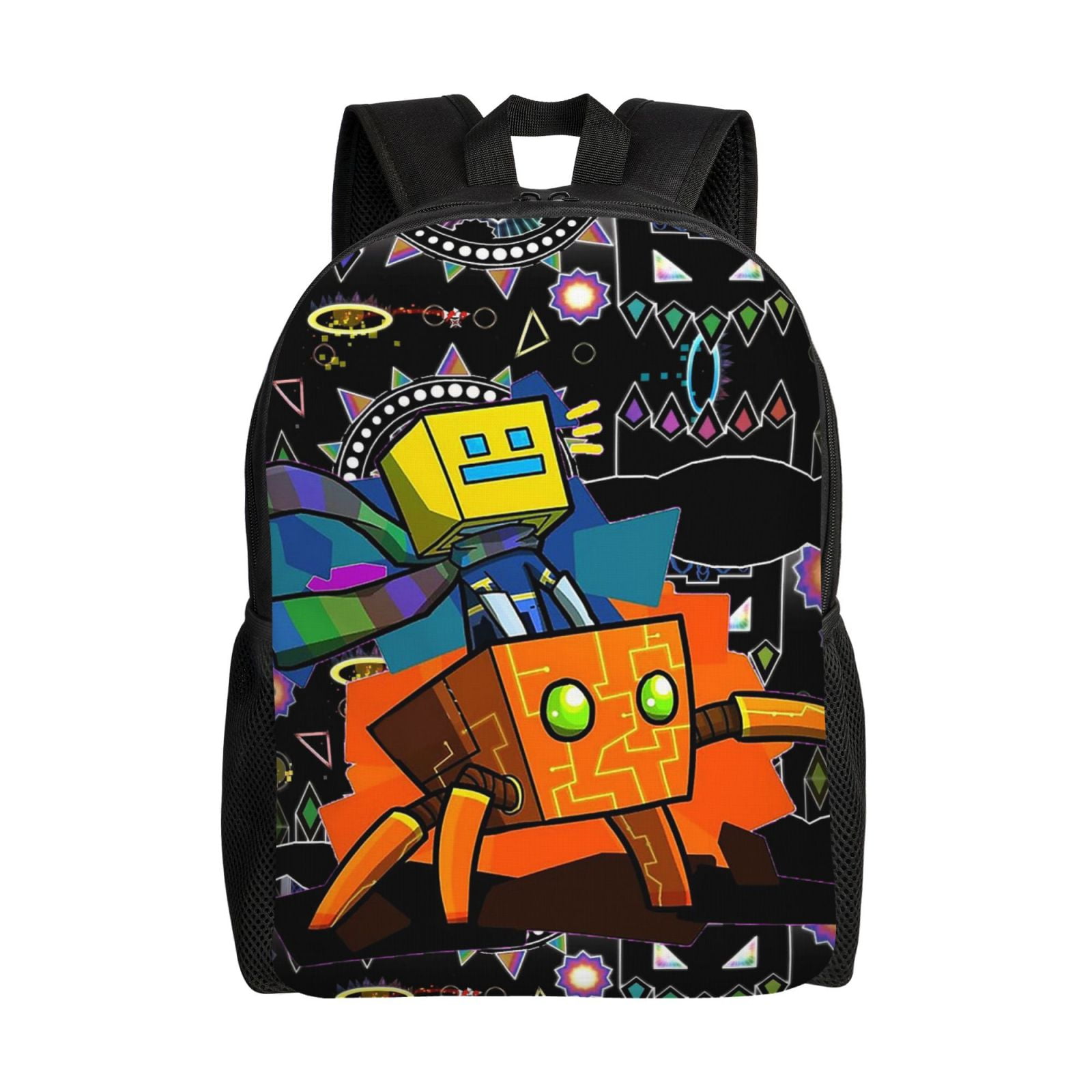 Geometry Dash Game Backpack Large Capacity Portable Backpack ...