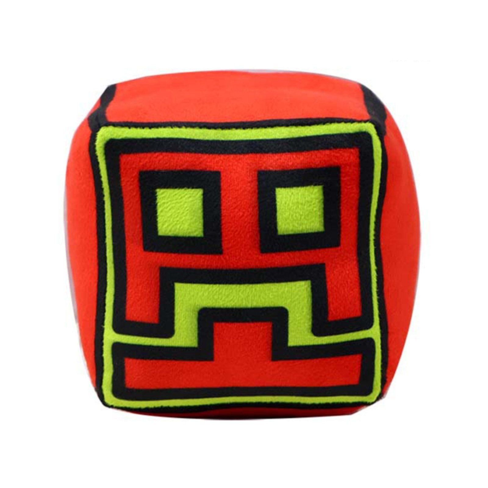Geometry Dash Game Plush Toy Doll -Cute Geometry Plush Toy Cube Volume ...