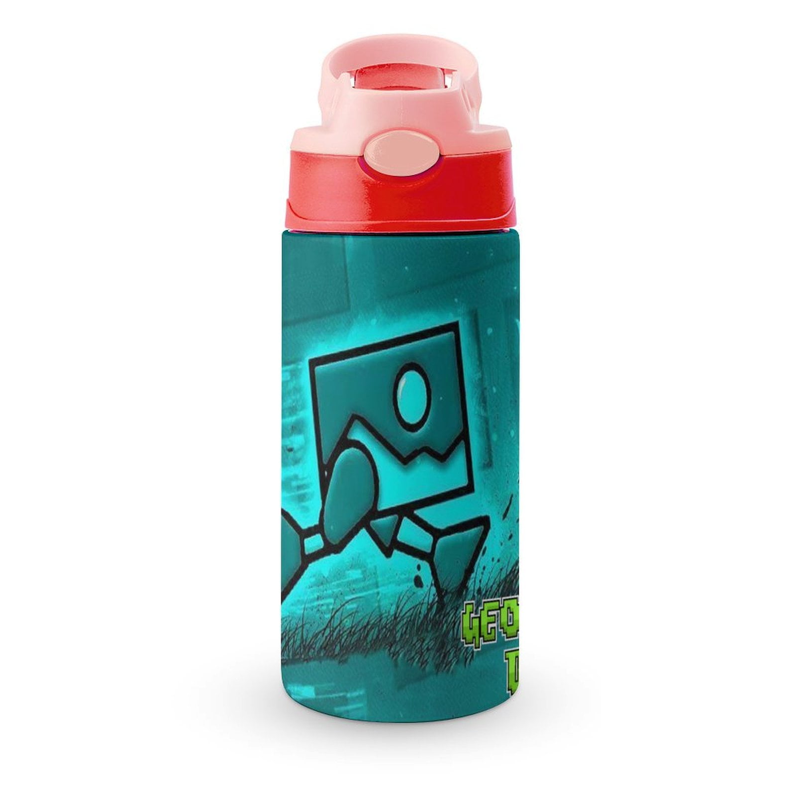 Geometry Dash Geometry Dash Insulated Stainless Steel Water Bottle with ...