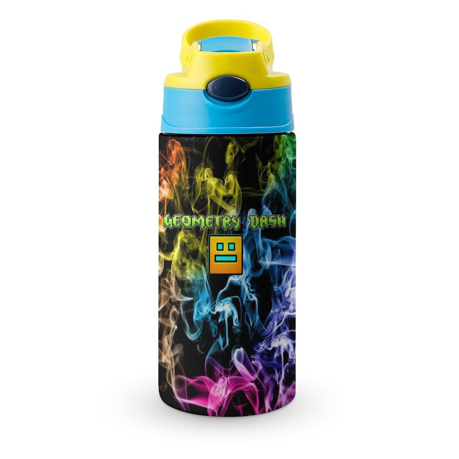 Geometry Dash Kids Water Bottle,12 Oz Vacuum Insulated Stainless Steel ...