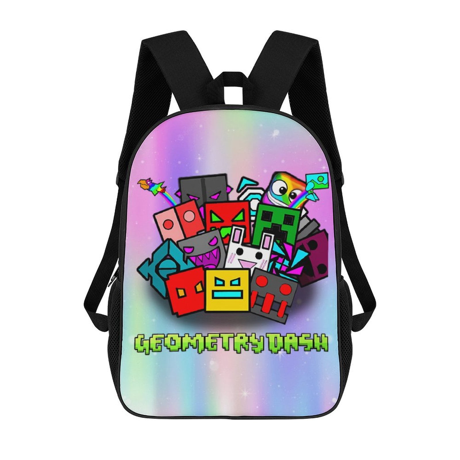 Geometry Dash Laptop Backpack Comfort Backpack Casual Sports 3d Print ...