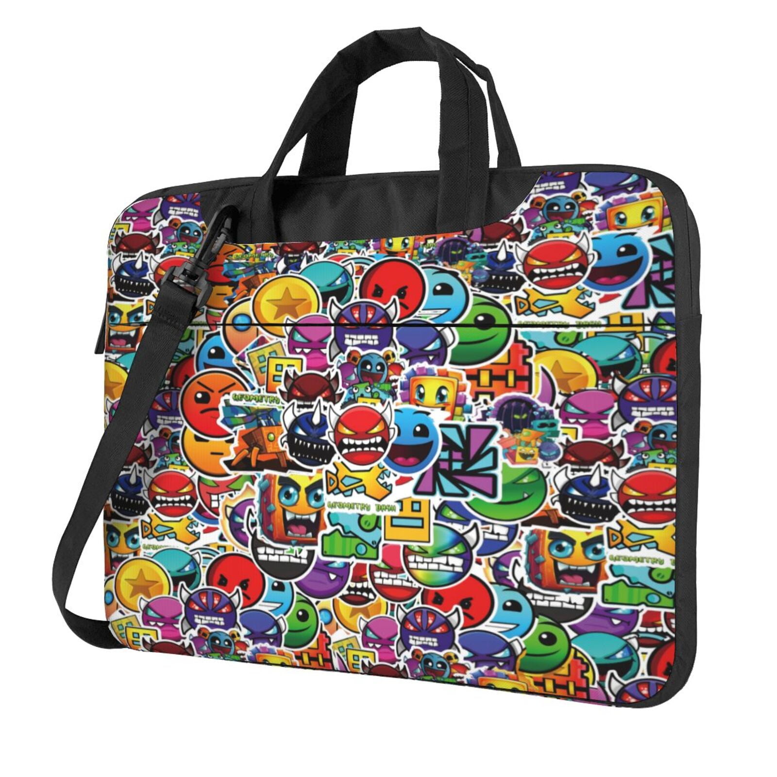Geometry Dash Laptop Bag Fashion Laptop Shoulder Bag Computer Bag ...