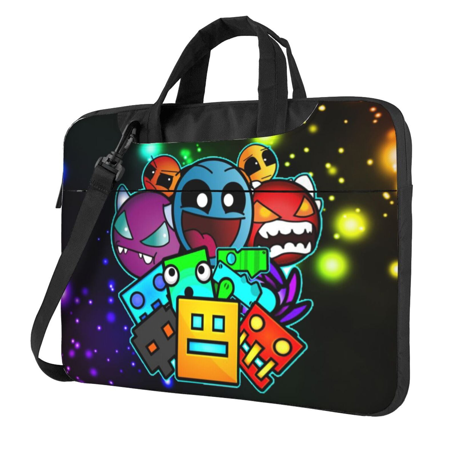 Geometry Dash Laptop Sleeve Case 15.6 Inch Computer Tablet Shoulder Bag ...