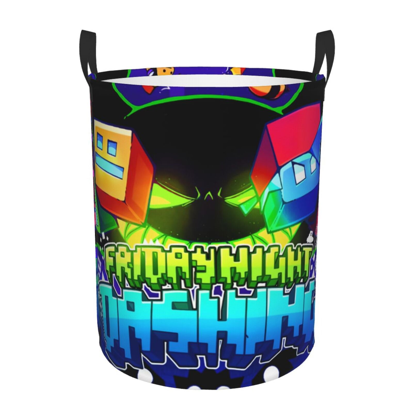 Geometry Dash Large Laundry Hamper Collapsible Laundry Basket With ...