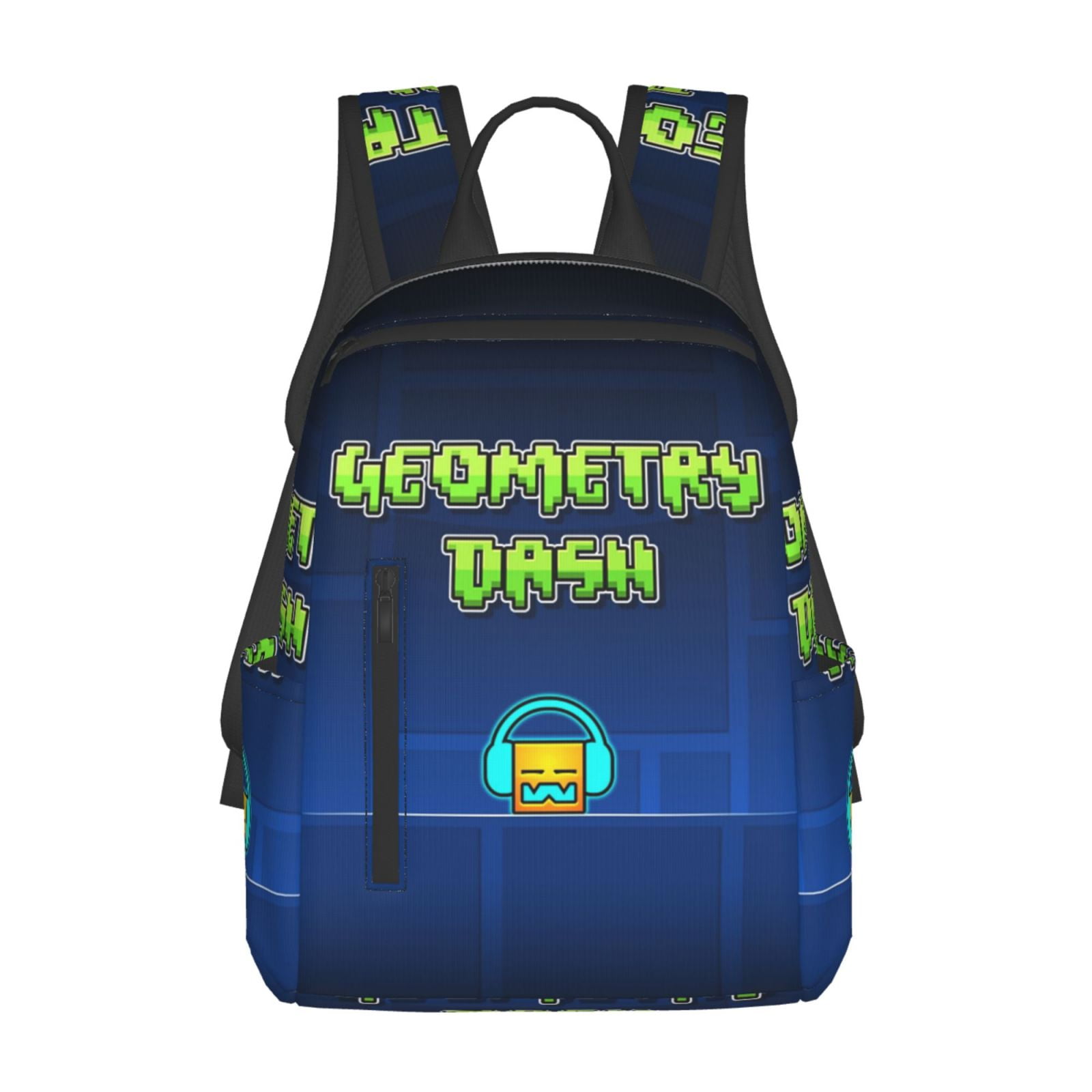 Geometry Dash Lite Backpack Unisex Daypack Adjustable Lightweight ...