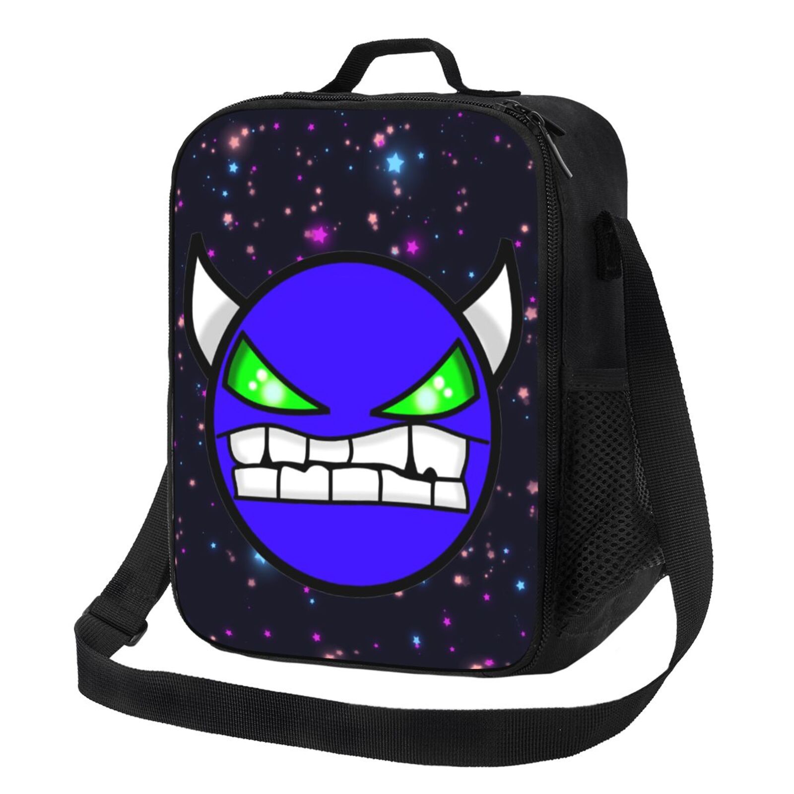 Geometry Dash Lunch Bags Insulated Lunch Box Container Adjustable ...