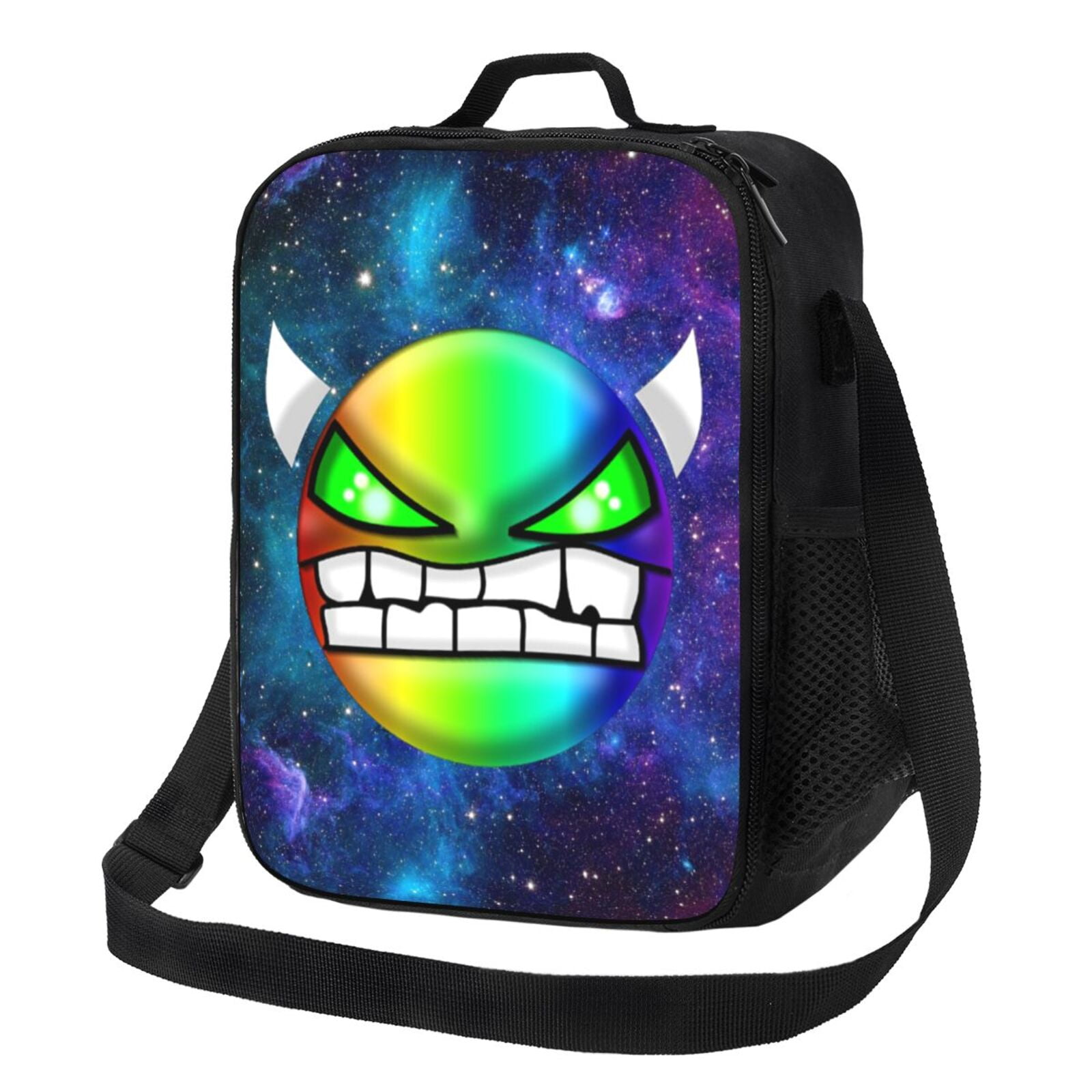 Geometry Dash Lunch Bags Insulated Lunch Box Container Adjustable ...