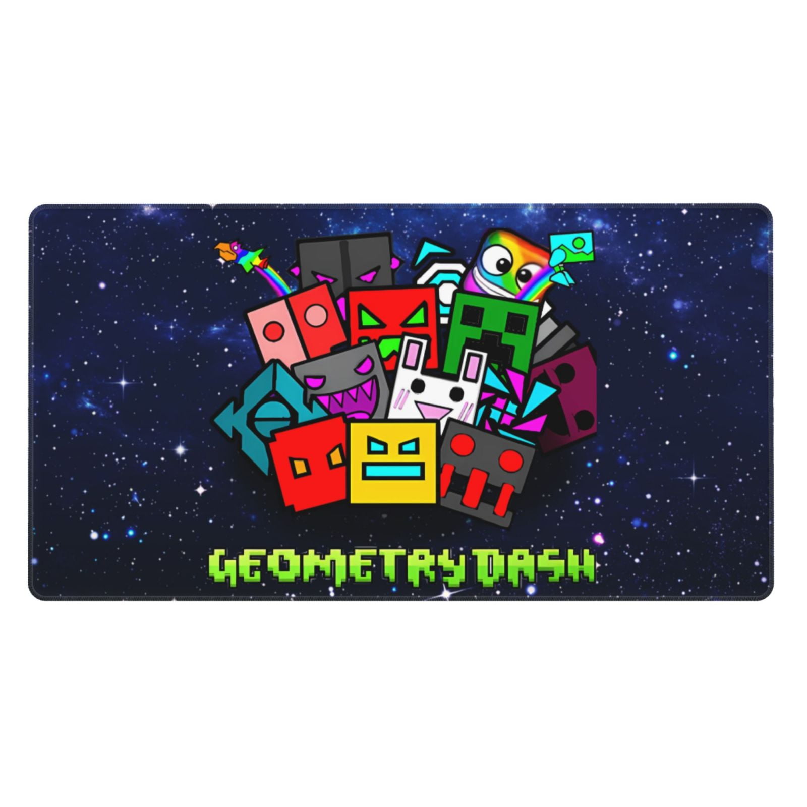 Geometry Dash Mouse Pad 16x29.5 Inch Computer Keyboard Mouse Pad ...