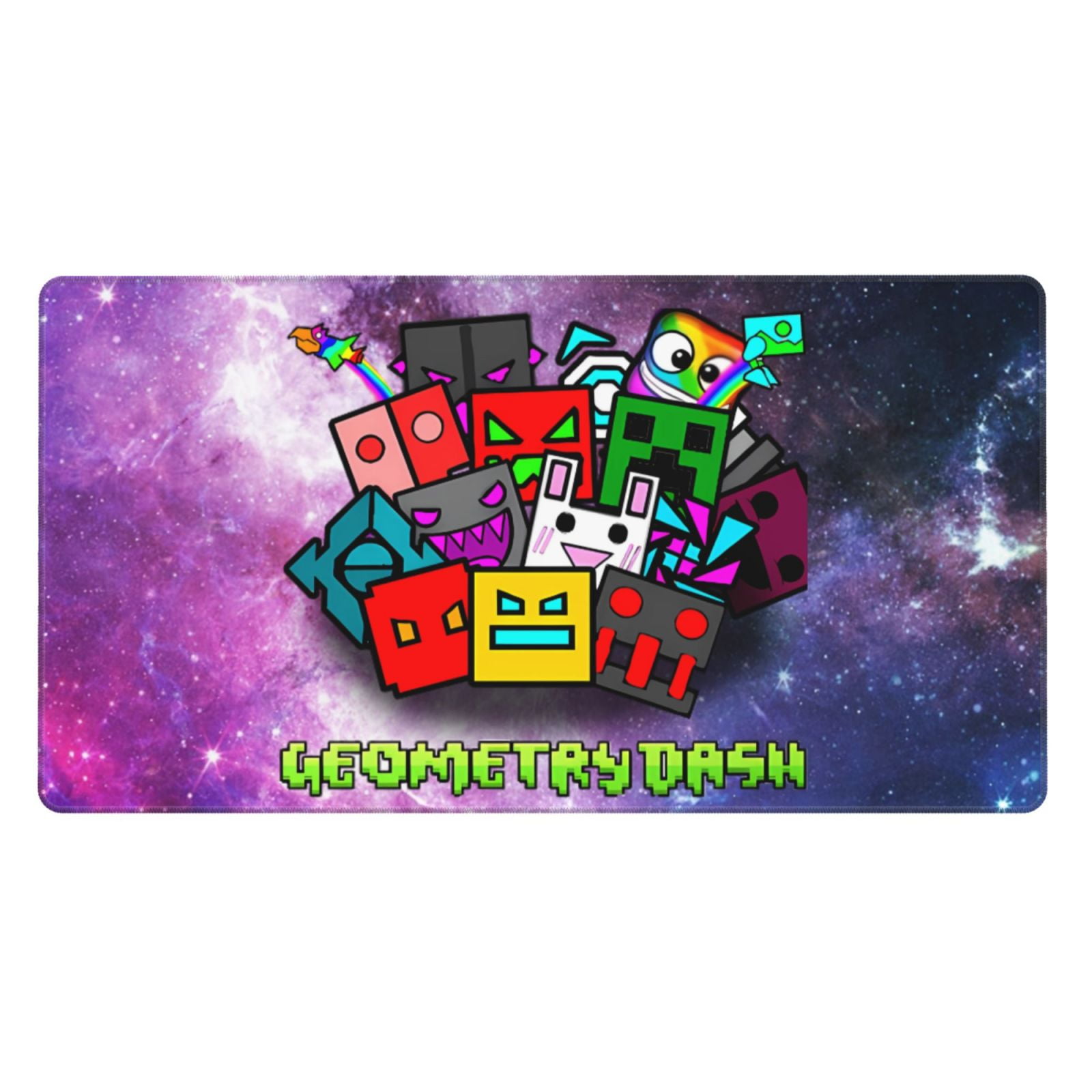 Geometry Dash Mouse Pad 16x29.5 Inch Computer Keyboard Mouse Pad ...