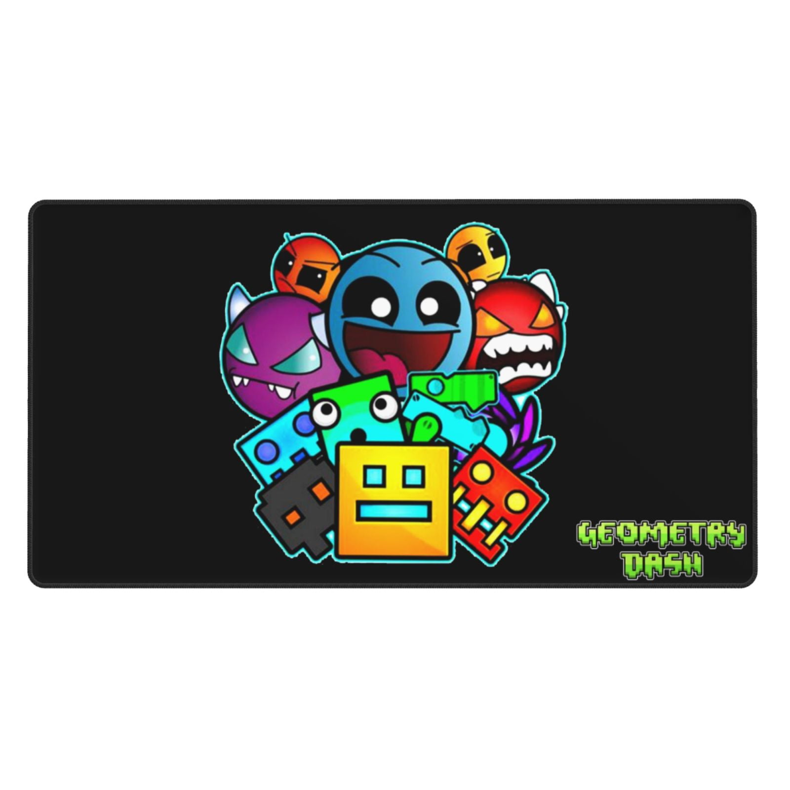 Geometry Dash Mouse Pad 16x29.5 Inch Computer Keyboard Mouse Pad ...