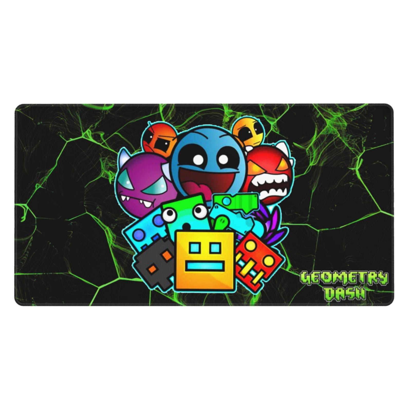 Geometry Dash Mouse Pad 16x29.5 Inch Computer Keyboard Mouse Pad ...