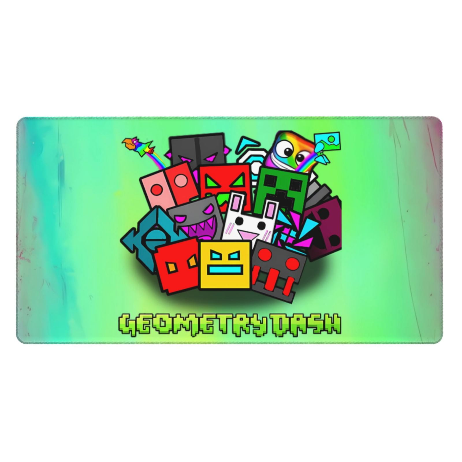 Geometry Dash Mouse Pad 16x29.5 Inch Computer Keyboard Mouse Pad ...