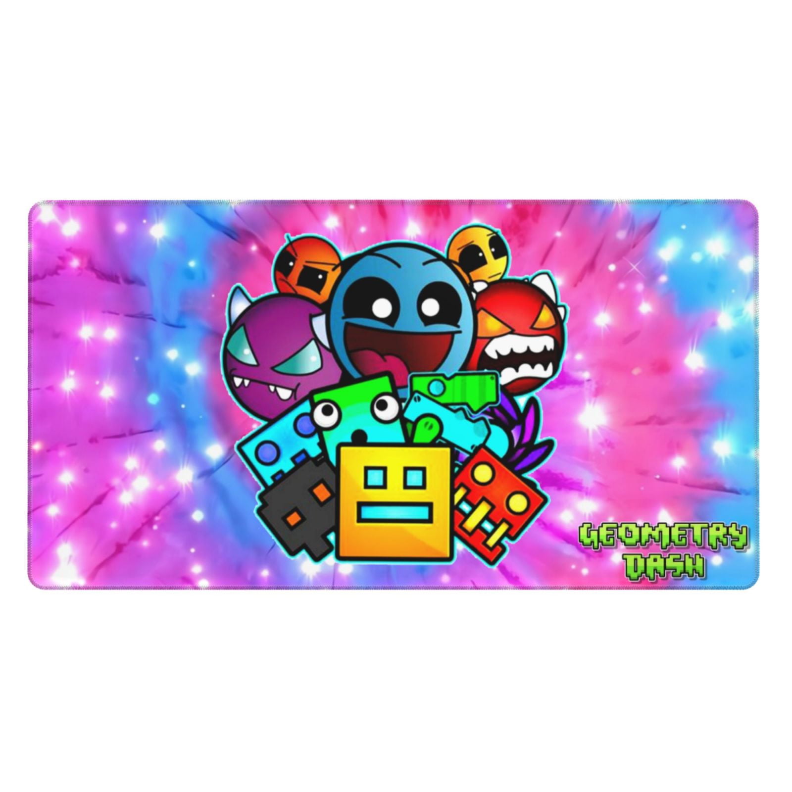 Geometry Dash Mouse Pad 16x29.5 Inch Computer Keyboard Mouse Pad ...