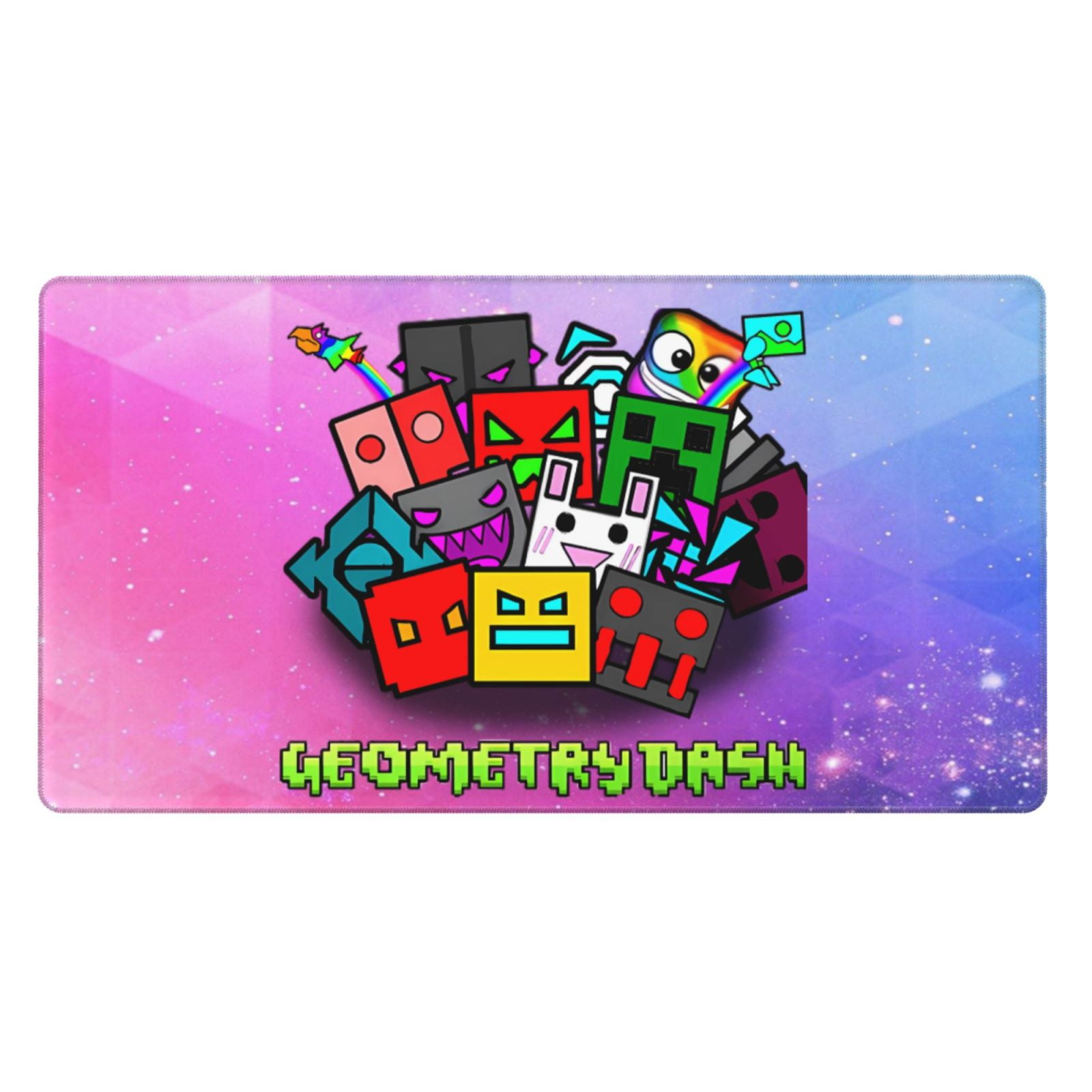Geometry Dash Mouse Pad 16x29.5 Inch Computer Keyboard Mouse Pad ...