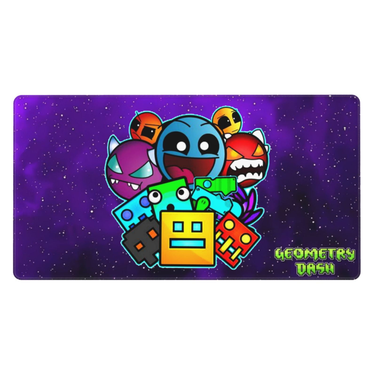 Geometry Dash Mouse Pad 16x29.5 Inch Computer Keyboard Mouse Pad ...