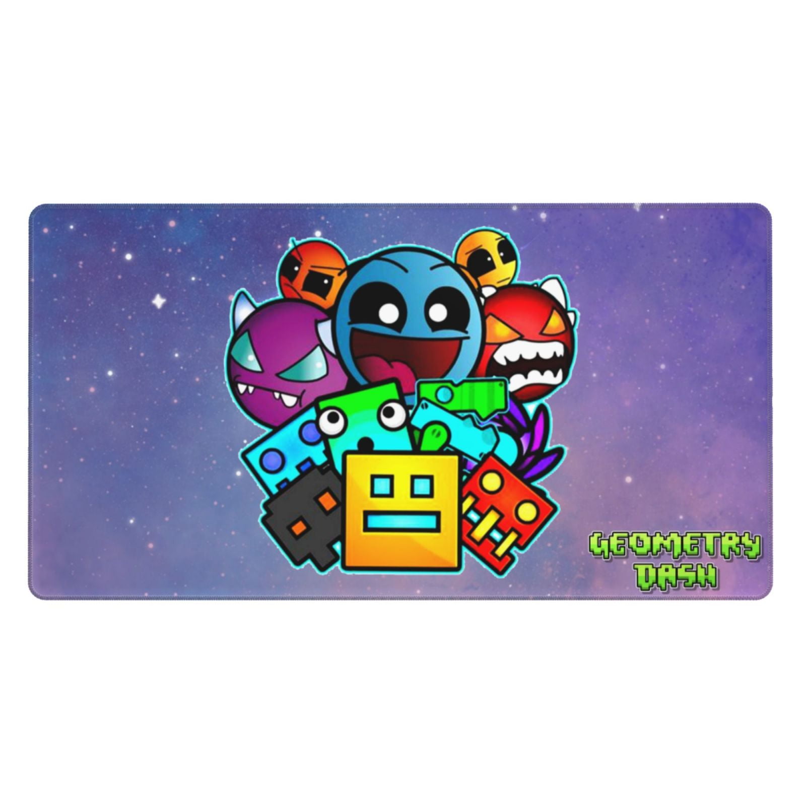 Geometry Dash Mouse Pad 16x29.5 Inch Computer Keyboard Mouse Pad ...