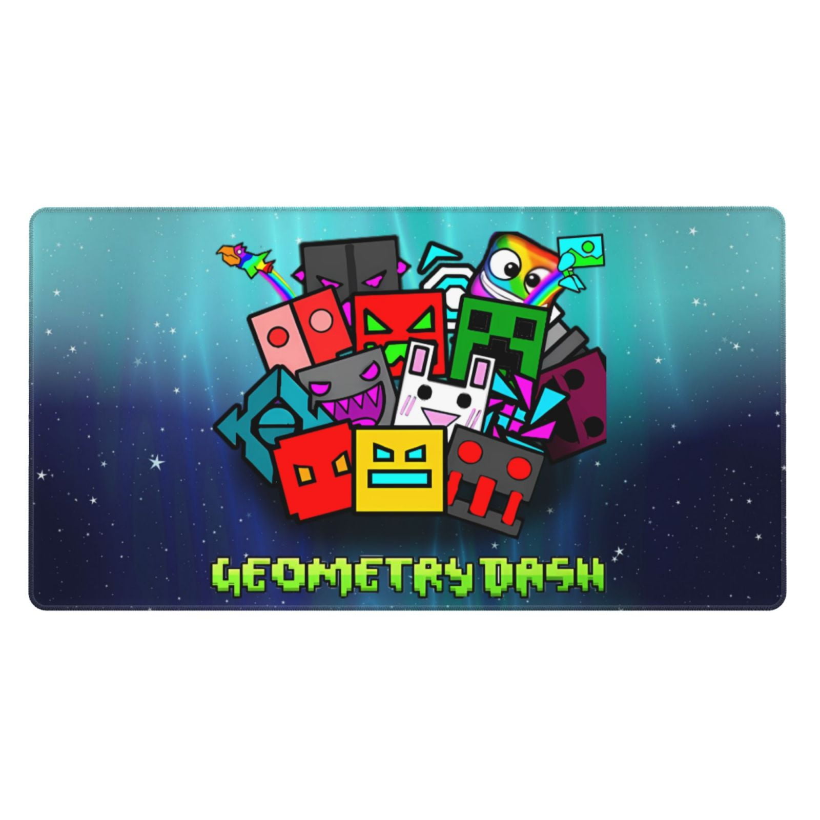 Geometry Dash Mouse Pad 16x29.5 Inch Computer Keyboard Mouse Pad ...