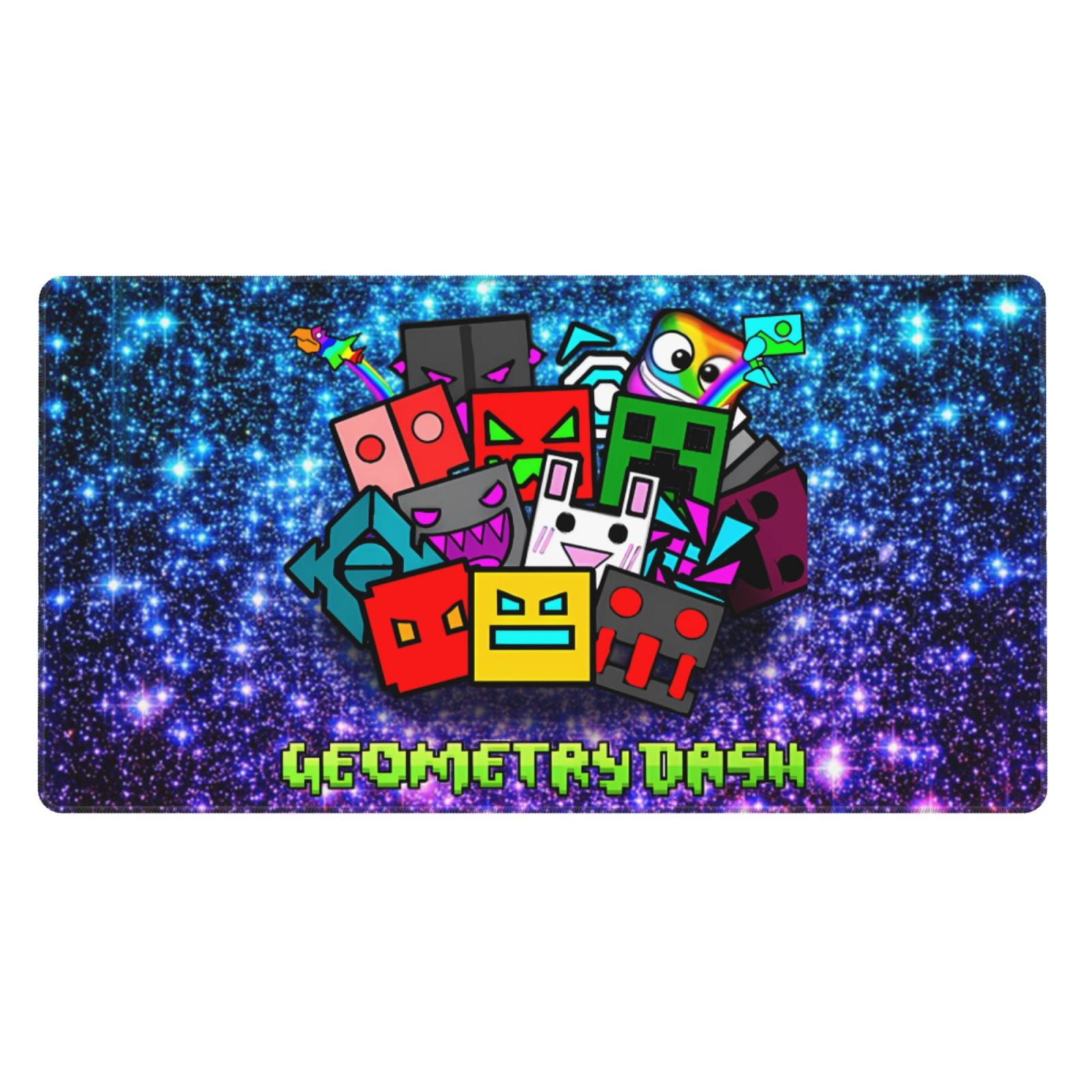 Geometry Dash Mouse Pad 16x29.5 Inch Computer Keyboard Mouse Pad ...