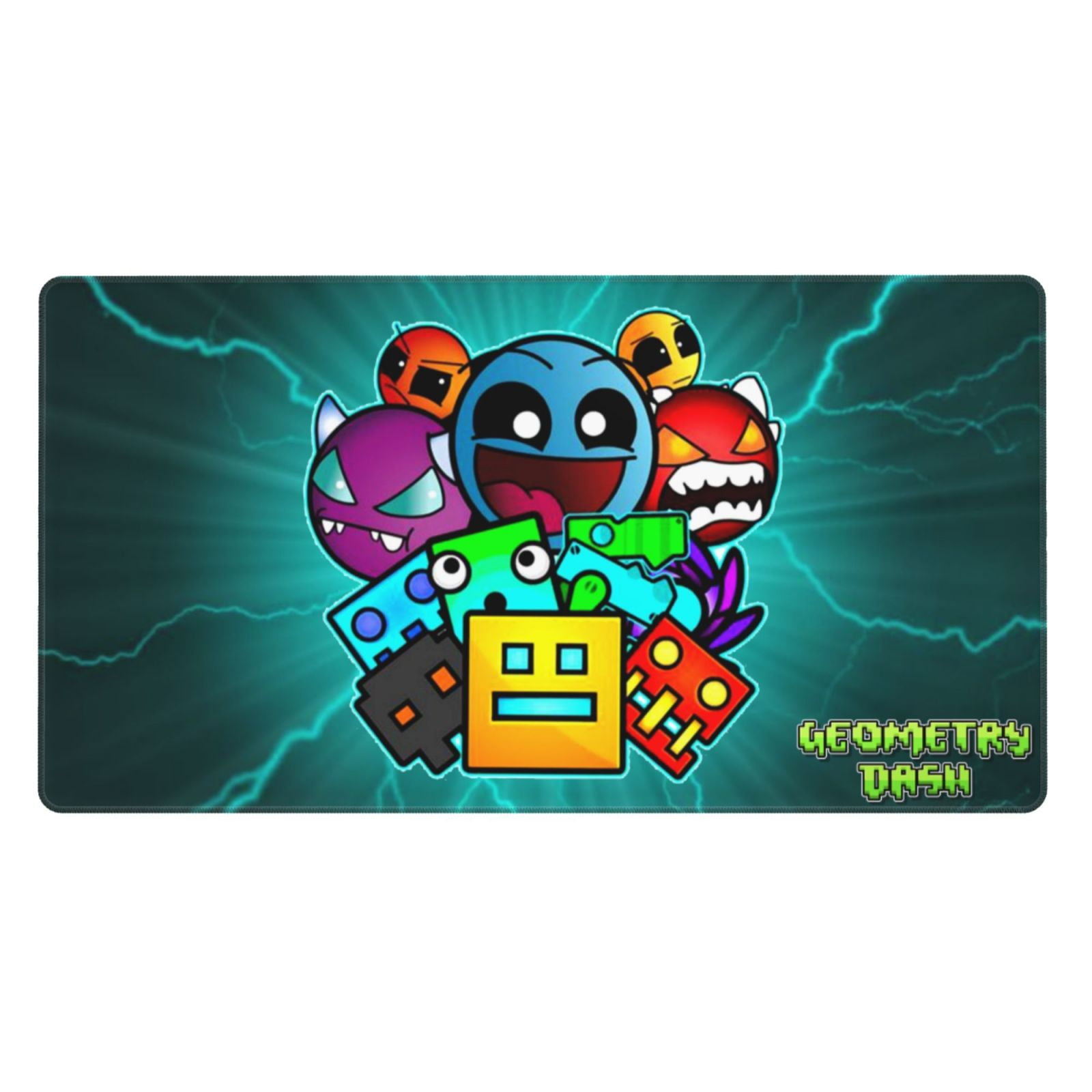 Geometry Dash Mouse Pad 16x29.5 Inch Computer Keyboard Mouse Pad ...